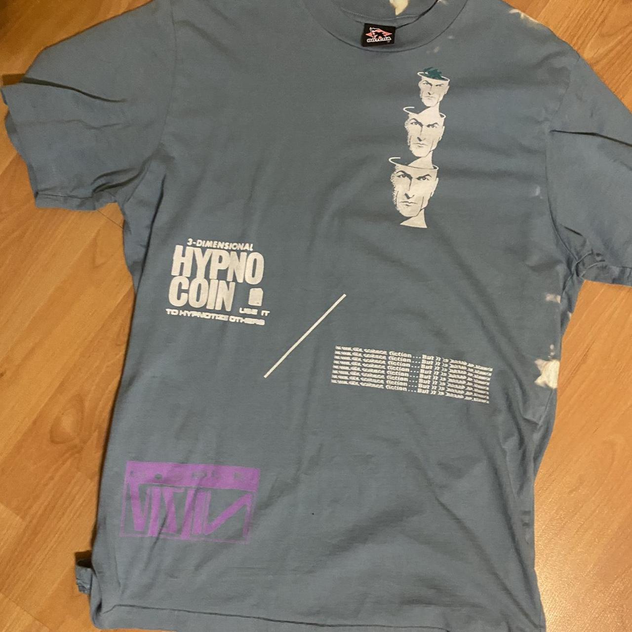 Sick GOTCHA T shirt with Hand Made Bleach design.... - Depop