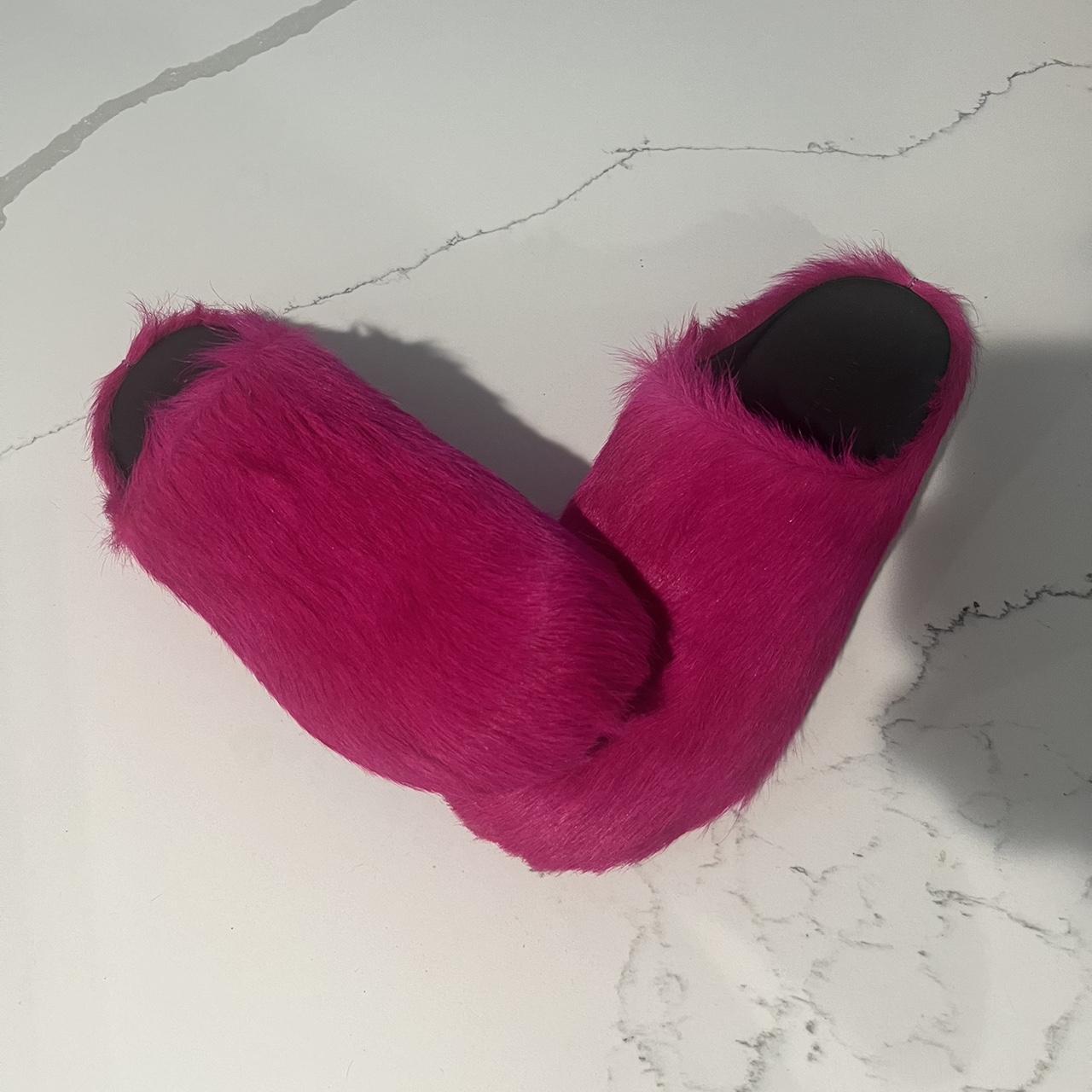 Marni Fur slides -comes with original box and... - Depop