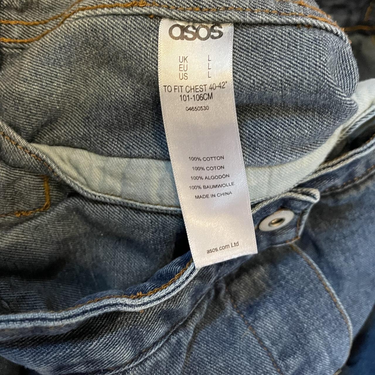 ASOS Men’s Jean Jacket Size Large Great condition... - Depop
