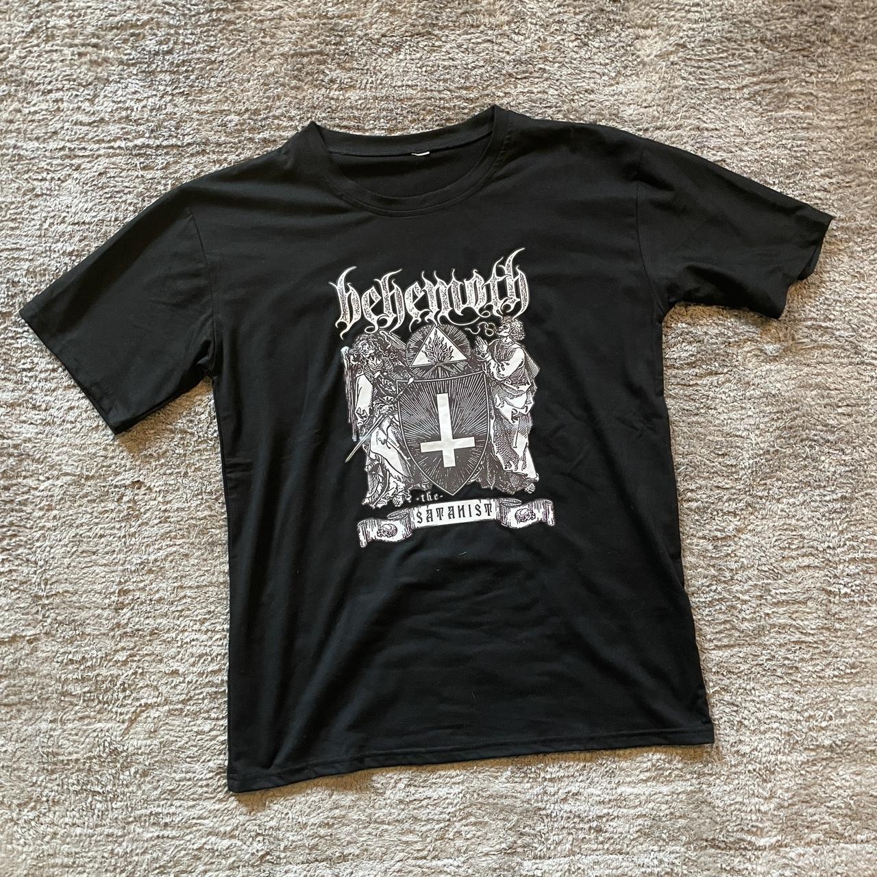 Behemoth Band Tee Size Small -Missing Size/Care Tags - Depop