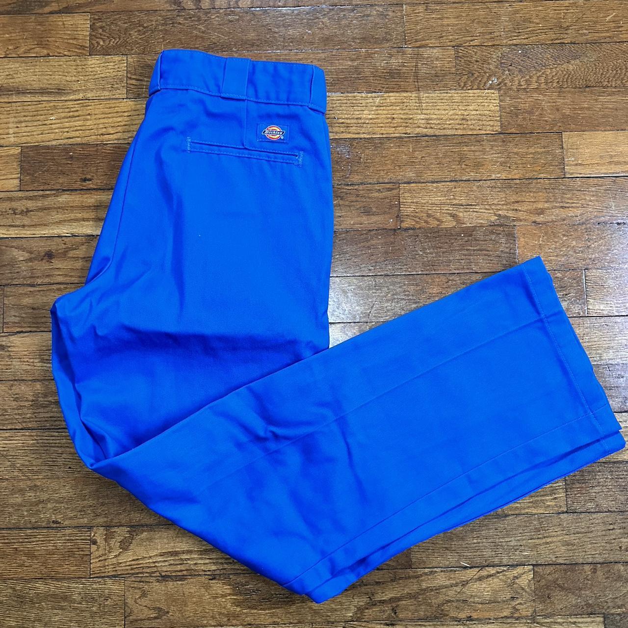Blue Y2k Vintage Blue Dickies 874 Pants Depop