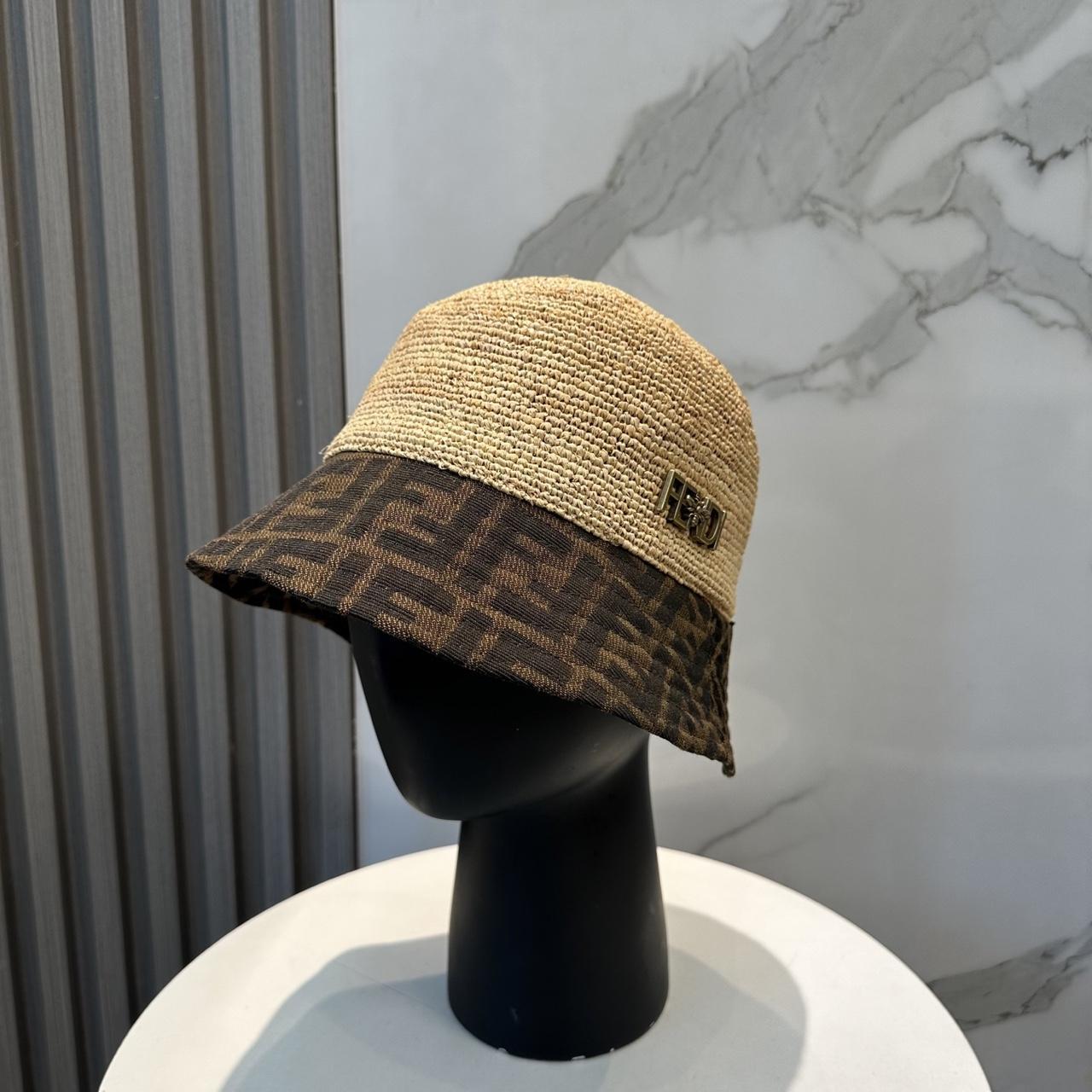 This Limited Edition Fendi Bucket Hat is a stylish... | Depop