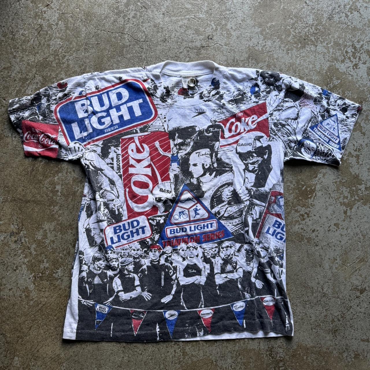 Vintage bud light coke and bud light advertising... - Depop