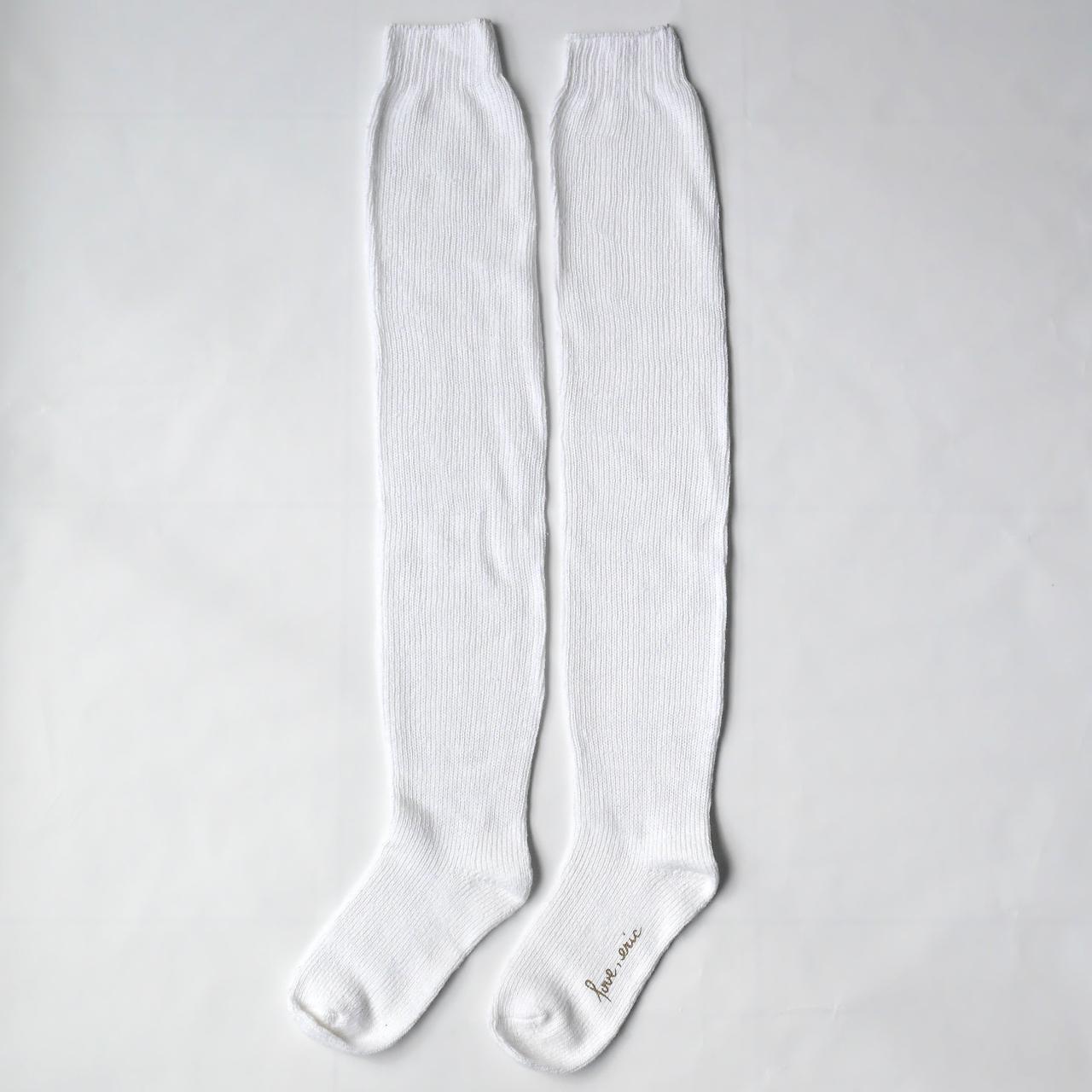 E.G. Smith love, eric loose white knit socks. Great... - Depop