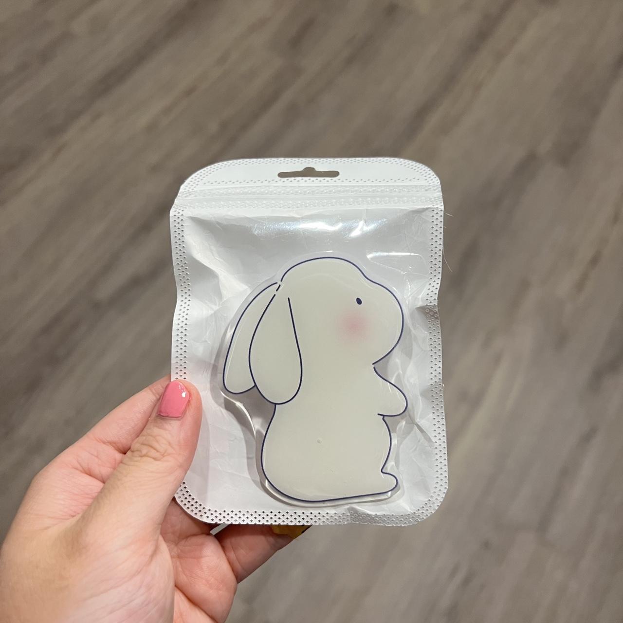 bunny / rabbit pop socket 🤍 brand new, never used 🐇... - Depop