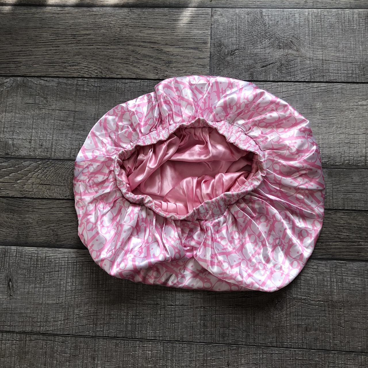 Pink dior bonnet - Depop