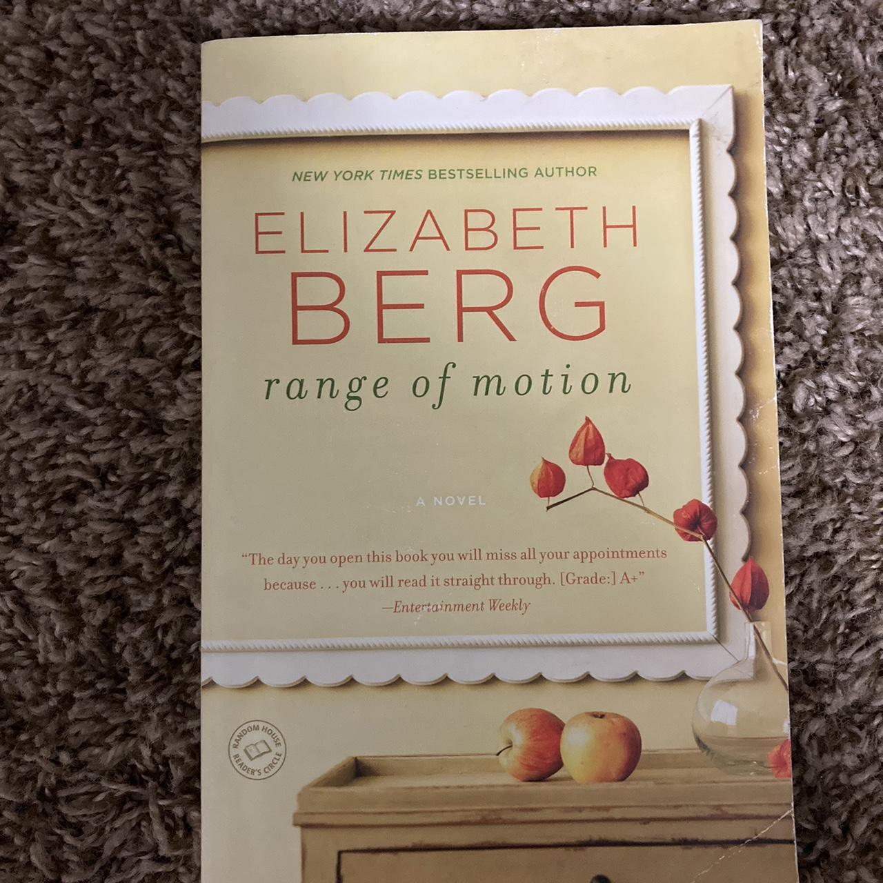 “Range of Motion” by Elizabeth Berg. Paperback... - Depop