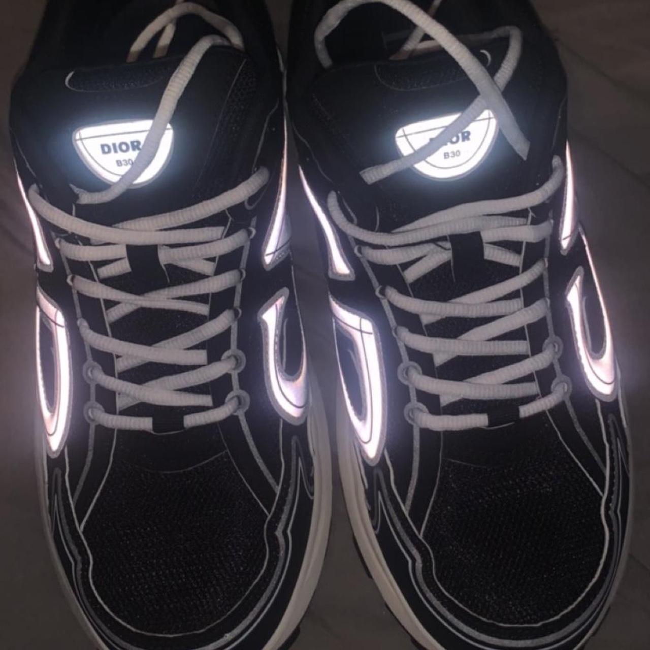 Black and white dior b30s Immaculate condition Size... - Depop