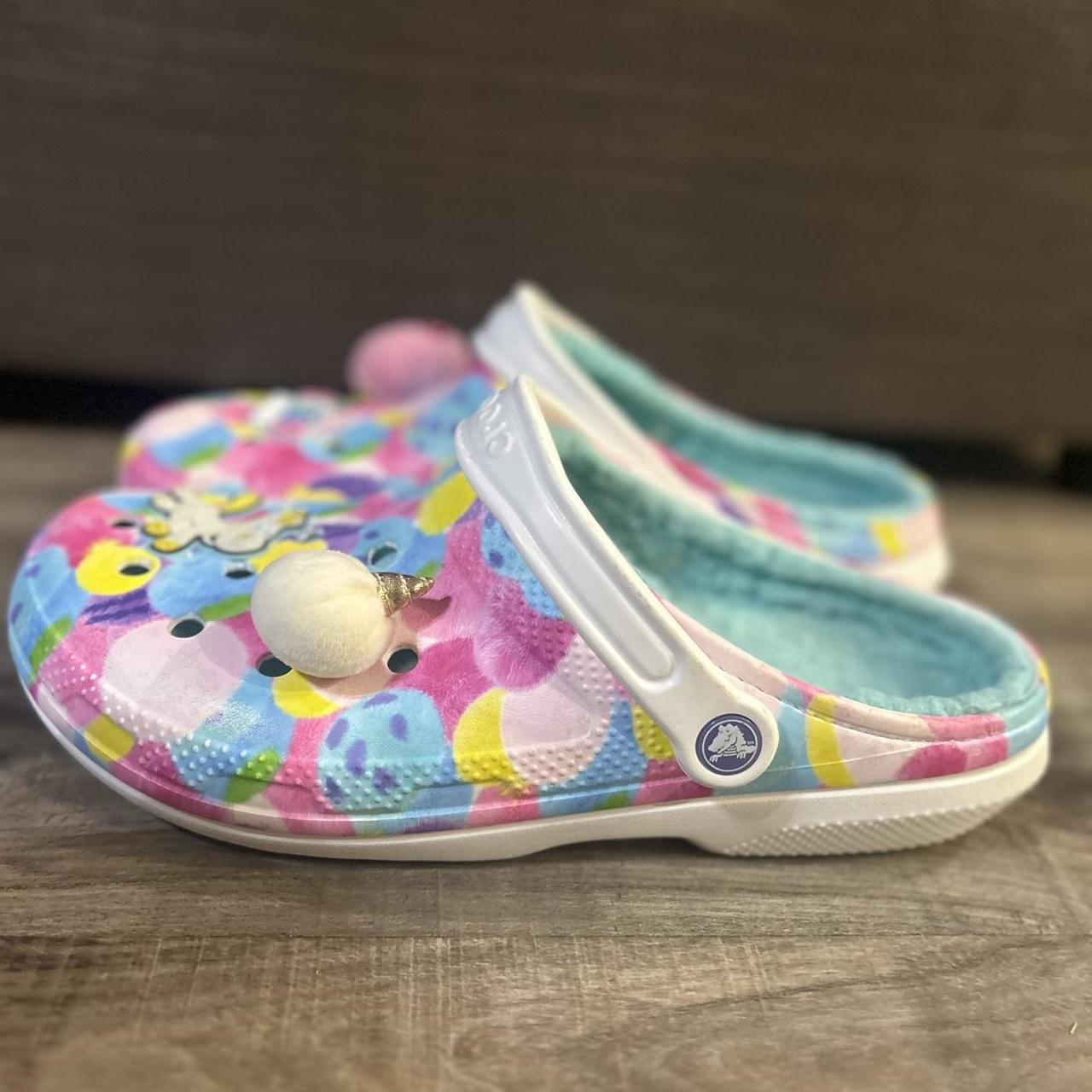 CROCS Disney Pixar Fuzzy Fun Clogs Slip into fuzzy... - Depop