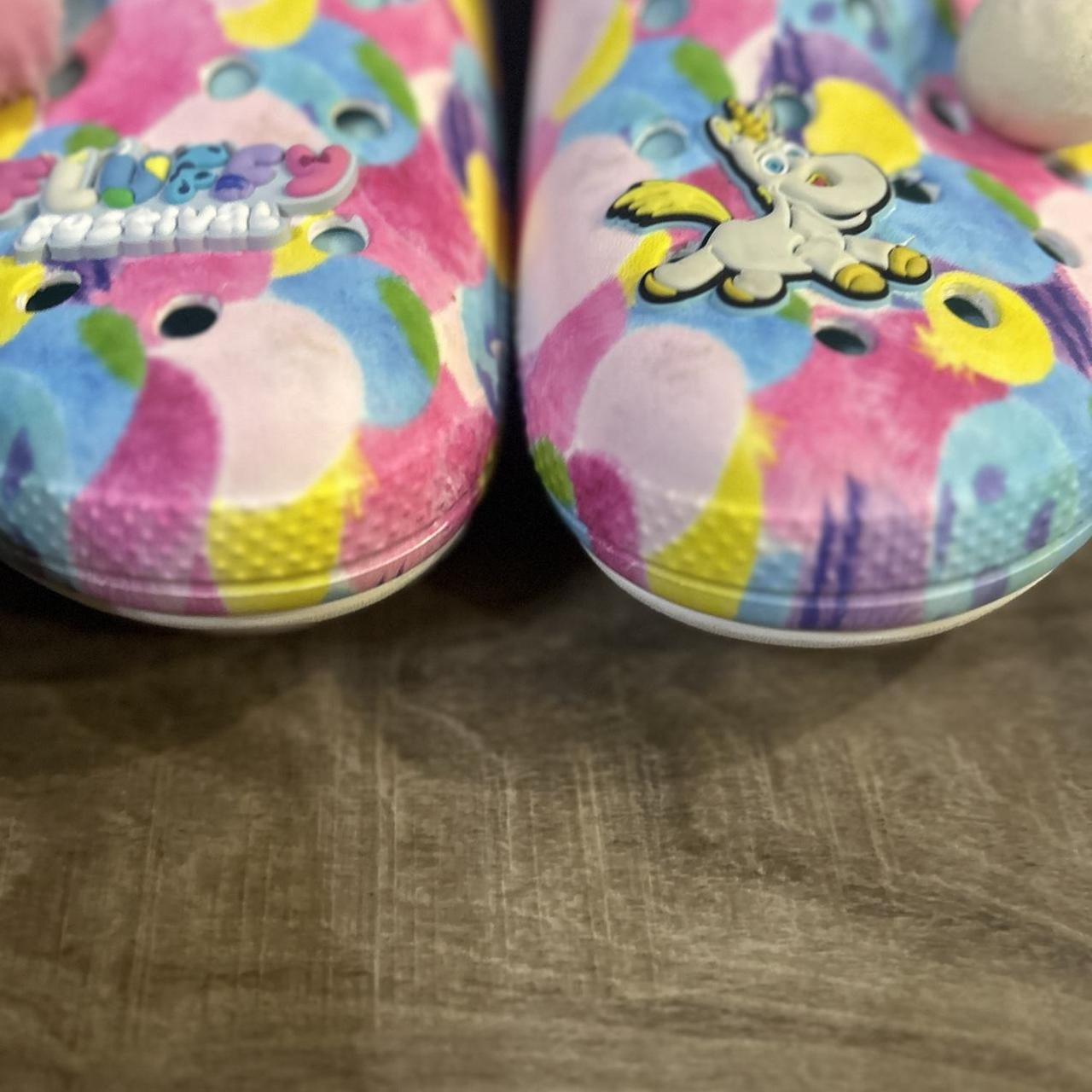 CROCS Disney Pixar Fuzzy Fun Clogs Slip into fuzzy... - Depop