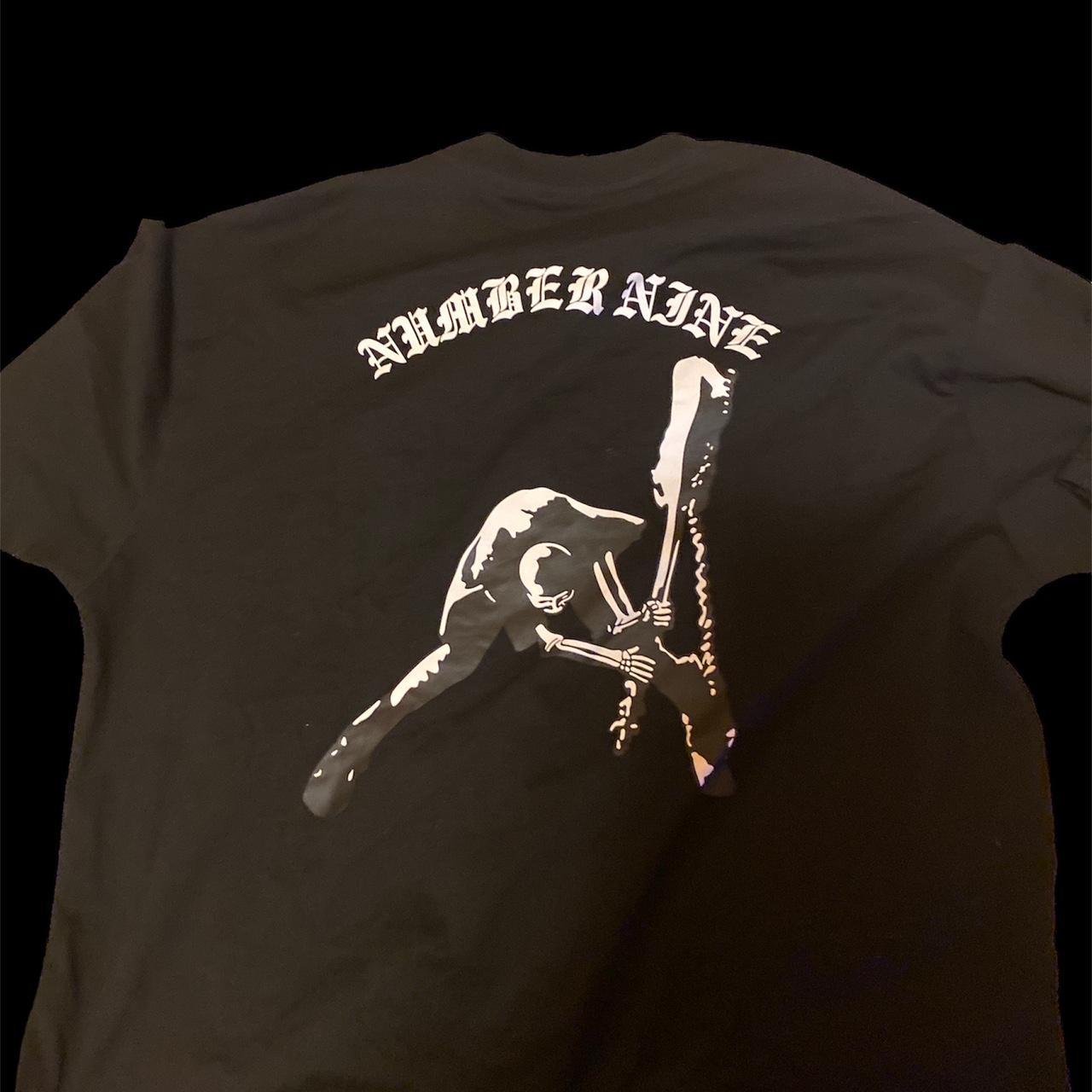 number nine slightly xropped shirt #nine - Depop