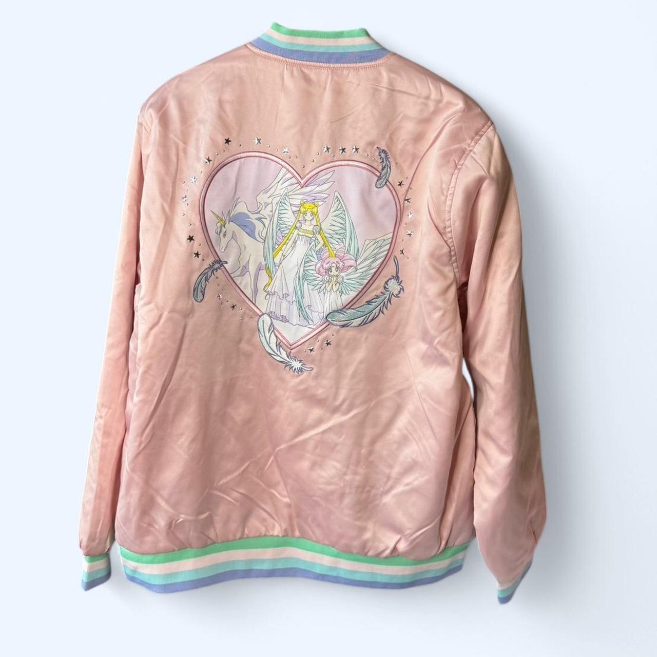 Pink Sailor Moon bomber jacket #SailorMoon Brand... | Depop