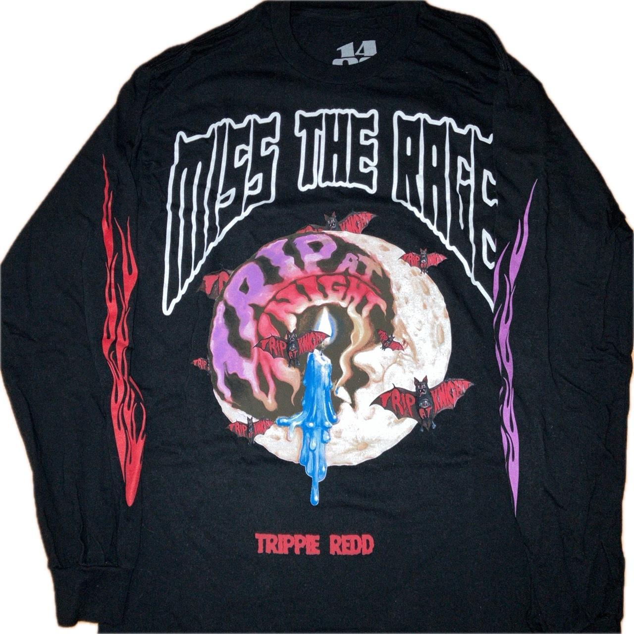 RARE trippie redd playboi carti miss the rage black... - Depop