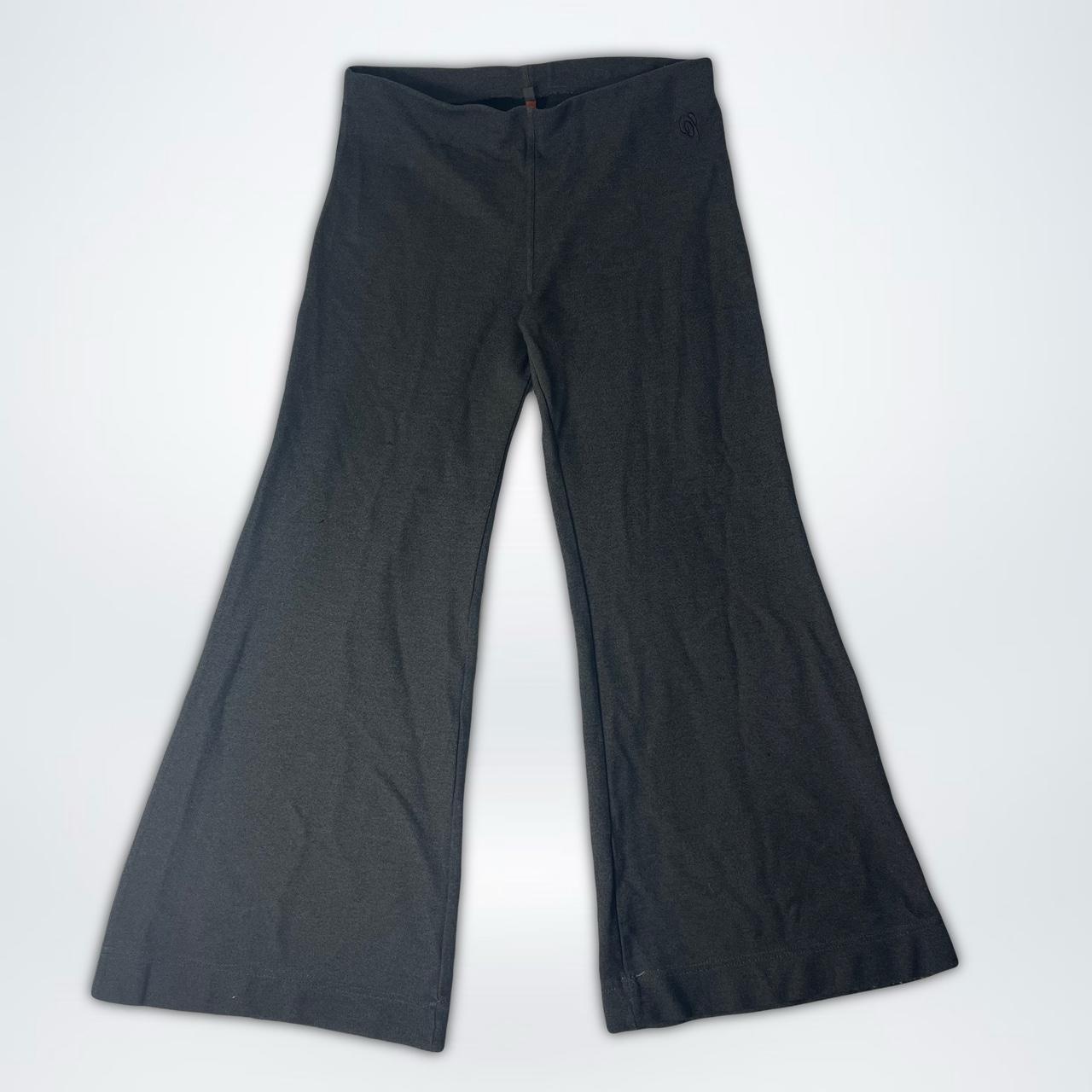 Cop copine wide leg / flared stretchy trousers. Euro... - Depop