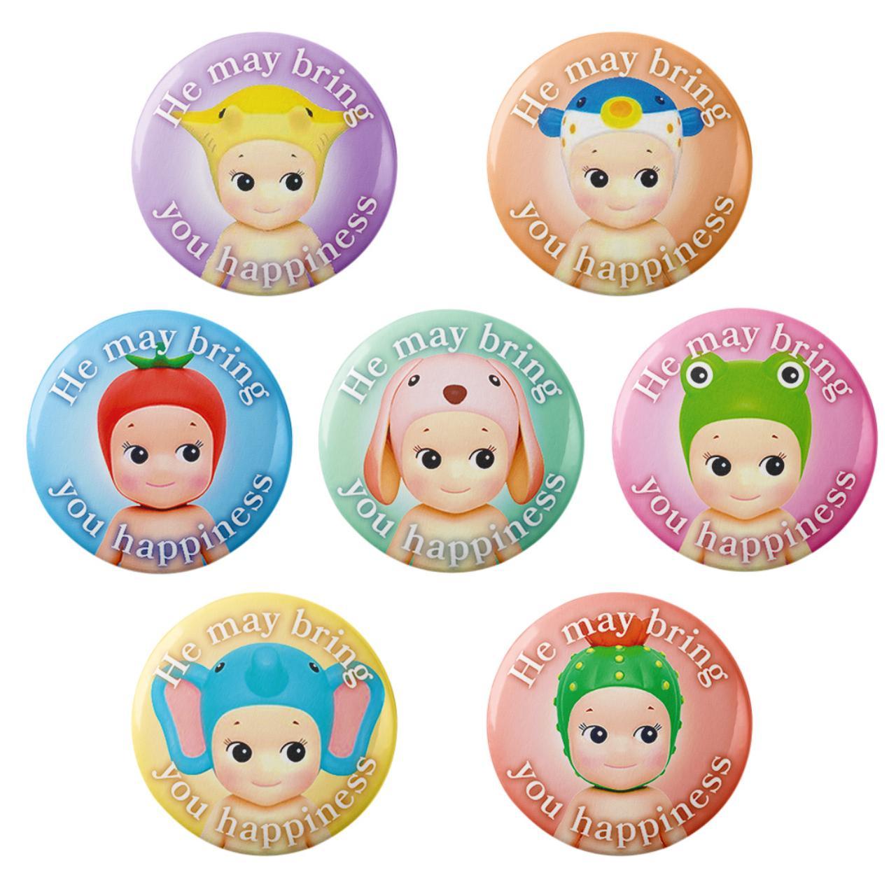 handmade sonny angel button pin 25mm 1 inch. please... - Depop