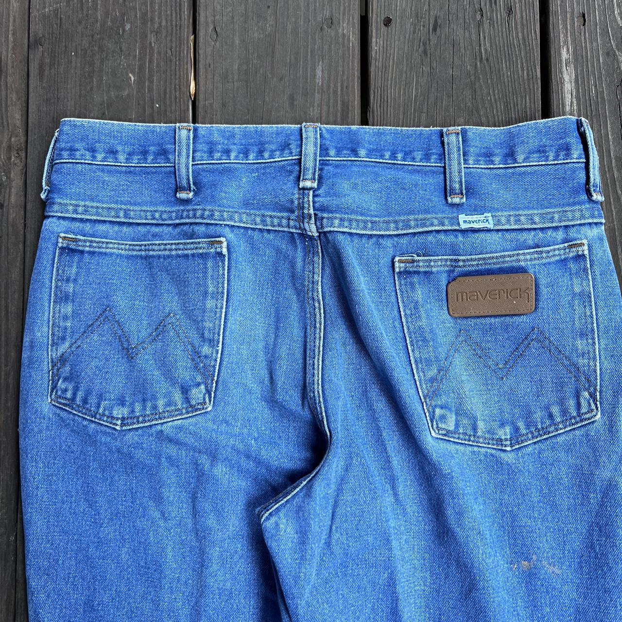 Vintage Maverick Casual Jeans Measurements:... - Depop