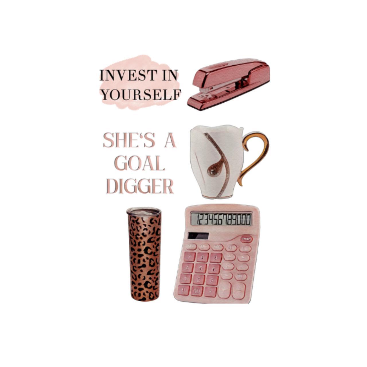 Women Entrepreneur Stickers/work is life stickers... - Depop