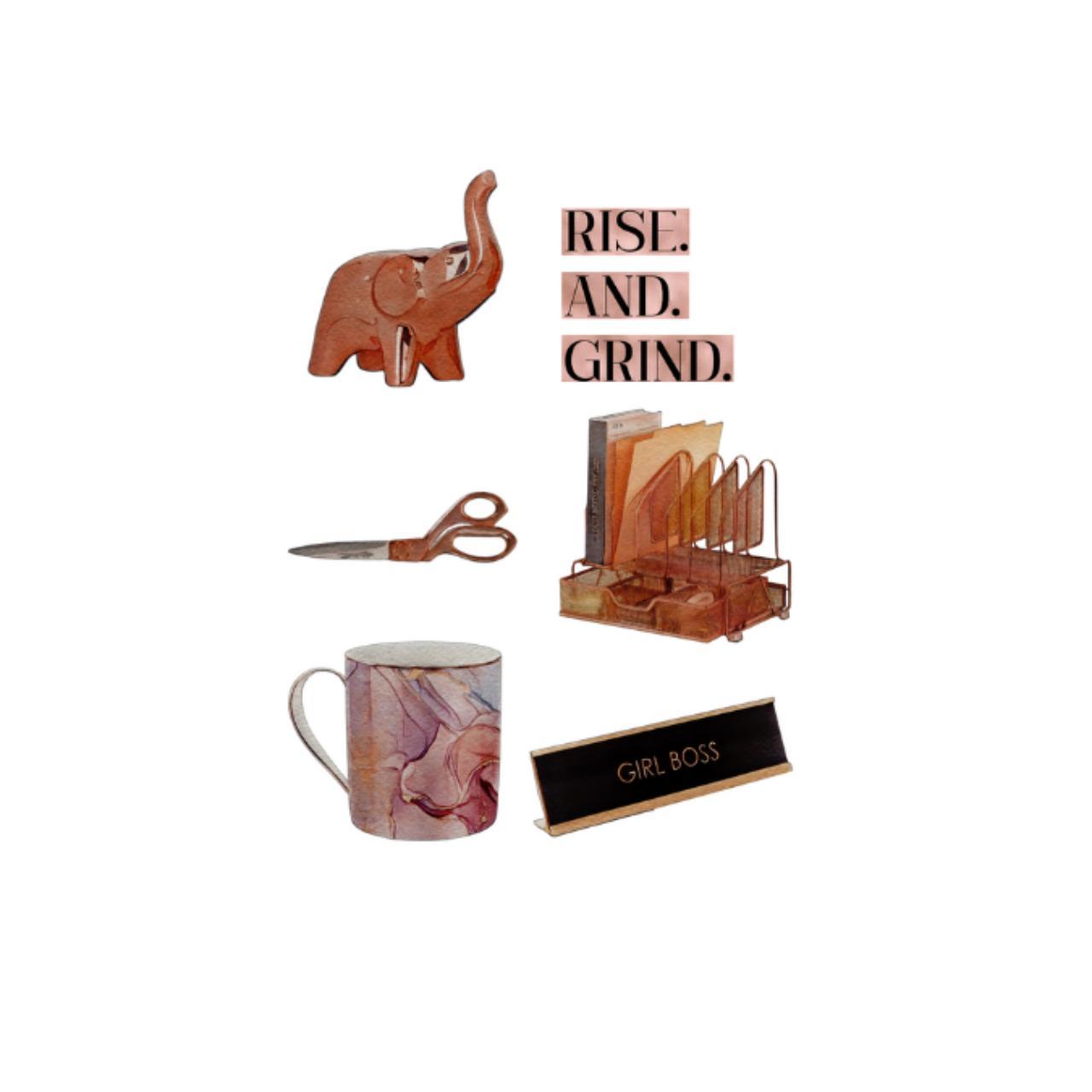 Women Entrepreneur Stickers/work is life stickers... - Depop