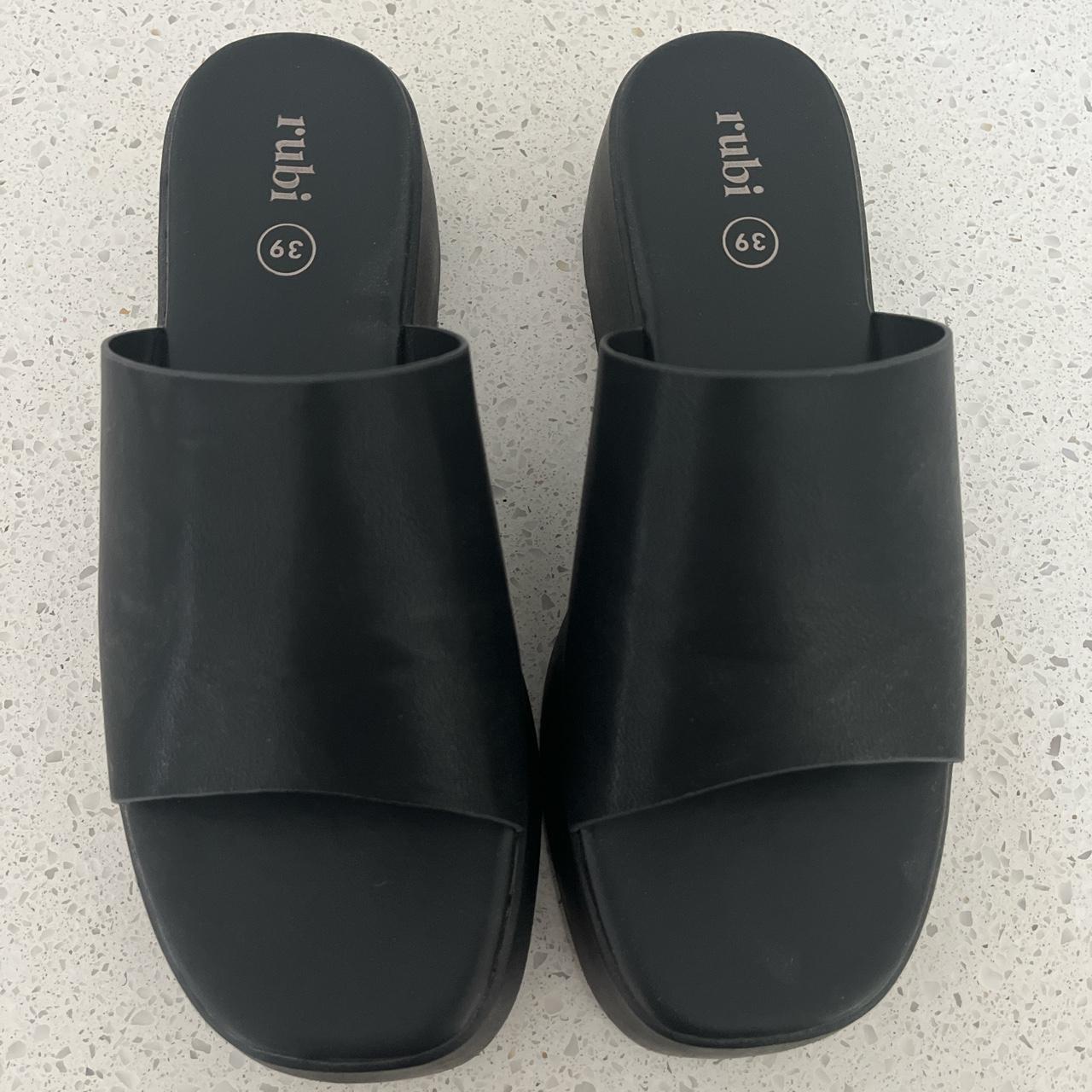 Rubi shoes platform sandals never worn been sitting... - Depop