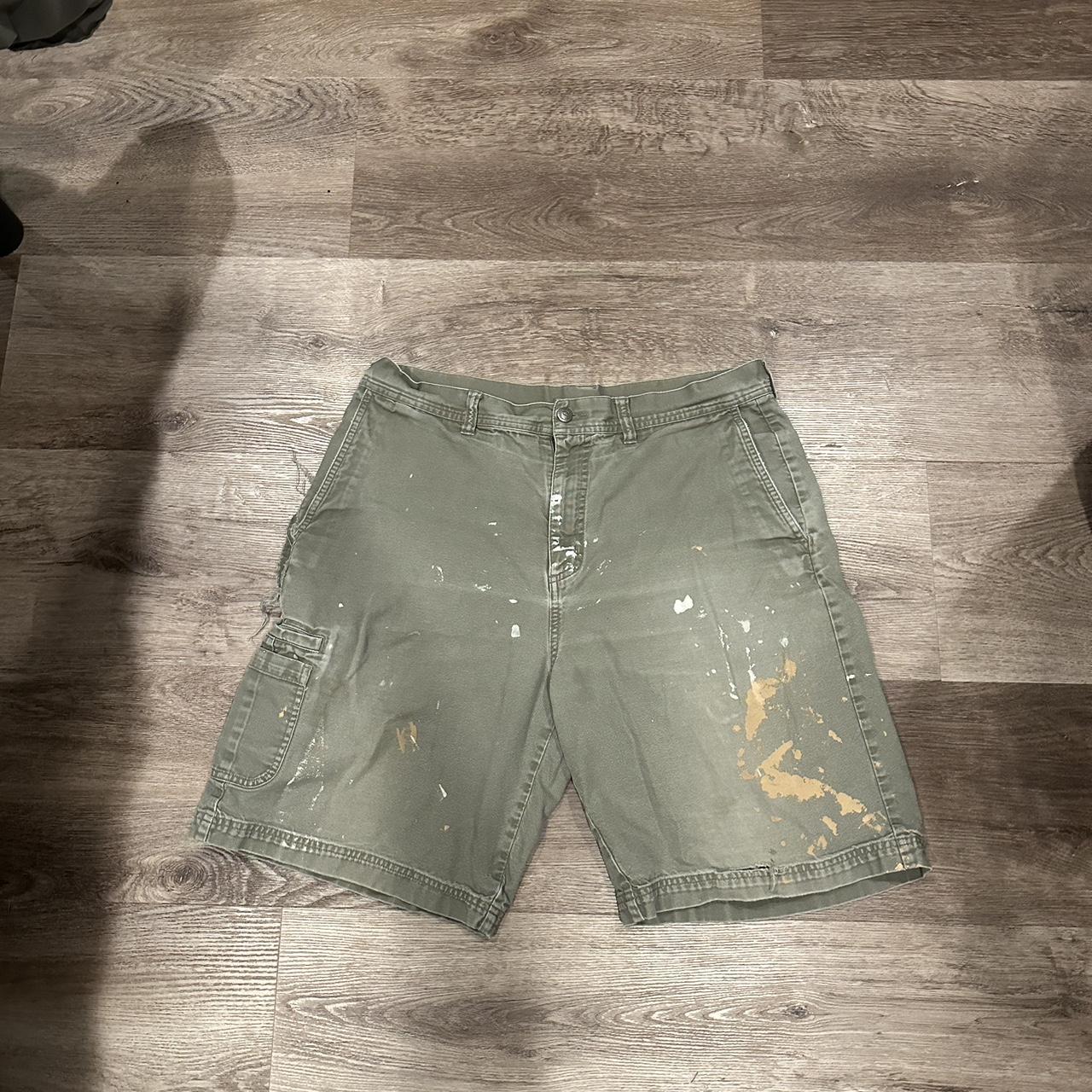 Vintage Patagonia Jorts Color : Green Size : 35 | Depop