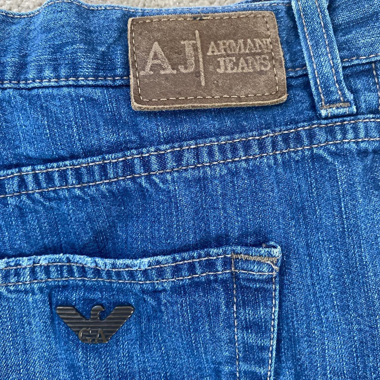 Blue Armani women’s jeans. Perfect quality, like... - Depop