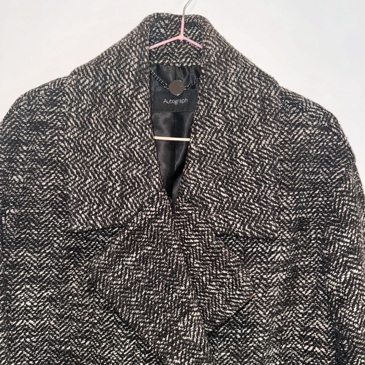 M&S Marks & Spencer Autograph ITALIAN FABRIC Tweed... - Depop