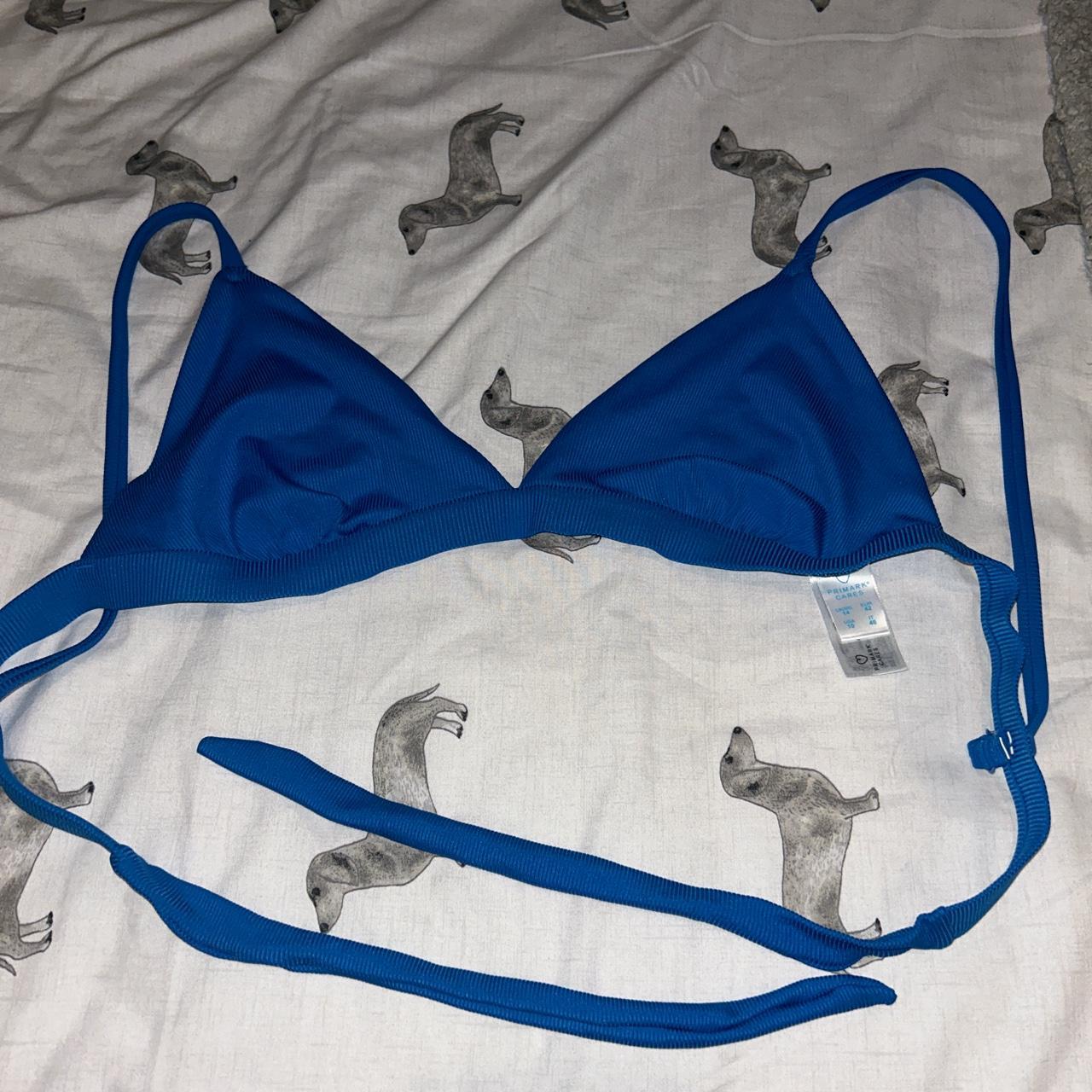 Primark Women's Blue Bikini-and-tankini-tops | Depop