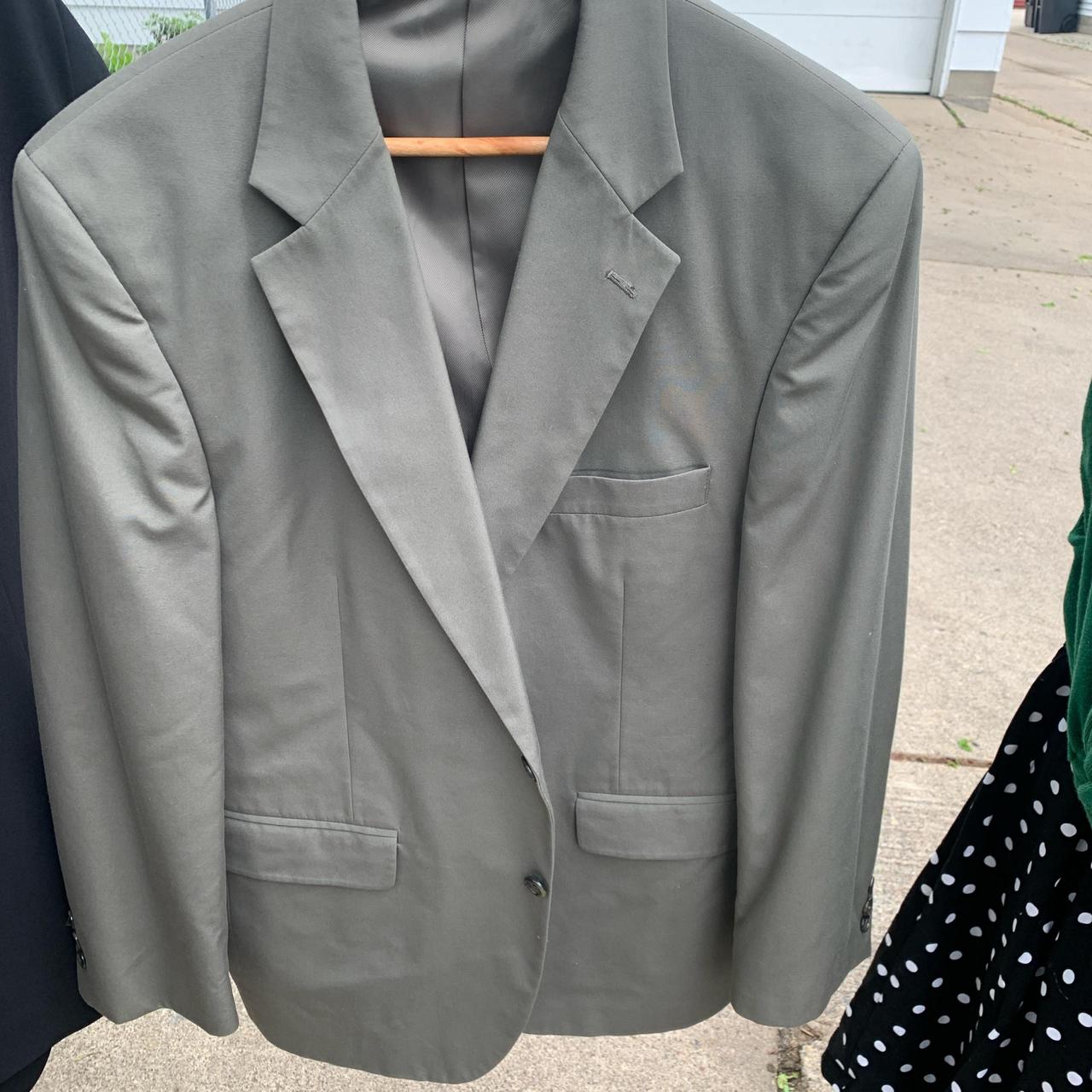 Brooks Brothers gray blazer/ sport coat 42R - Depop