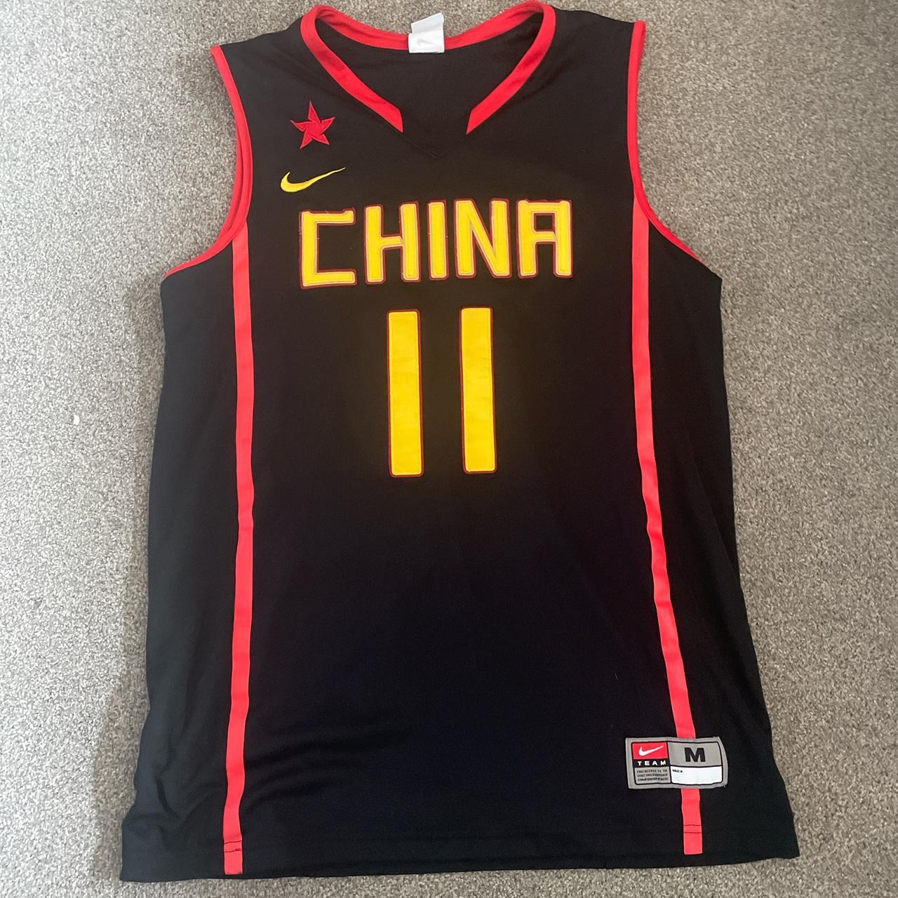 Nike China Basketball #11 Yi J. L Jersey All... - Depop