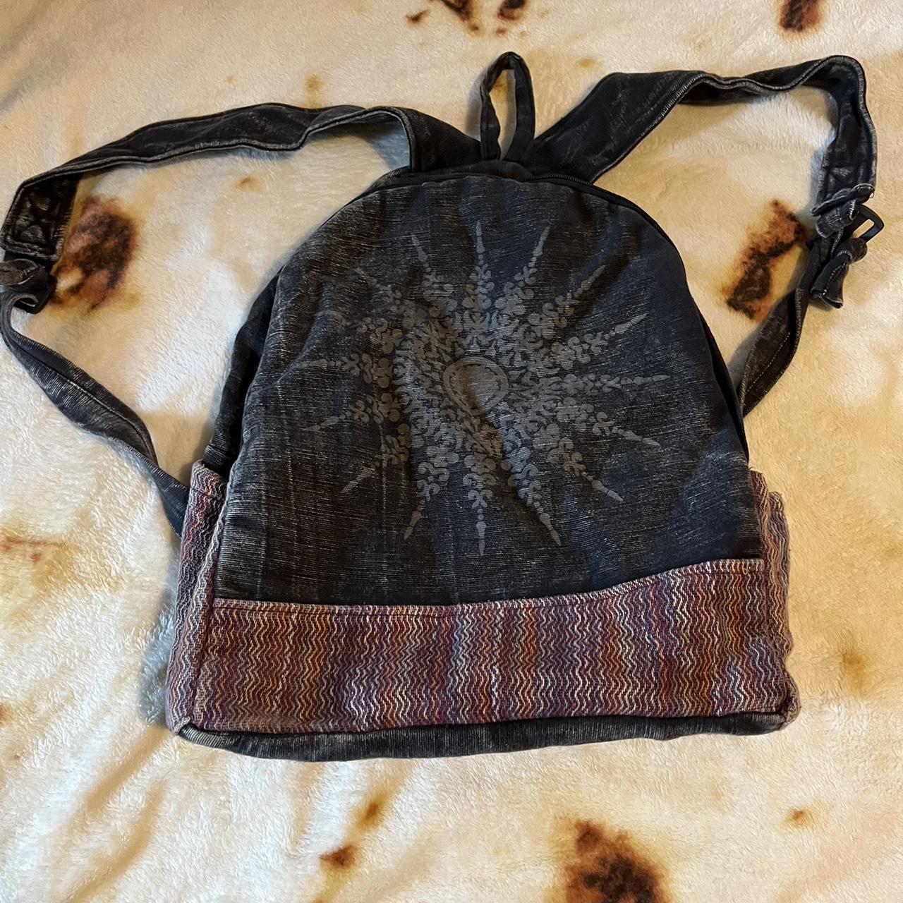 Boho Backpack Medium size backpack. Used, in... - Depop