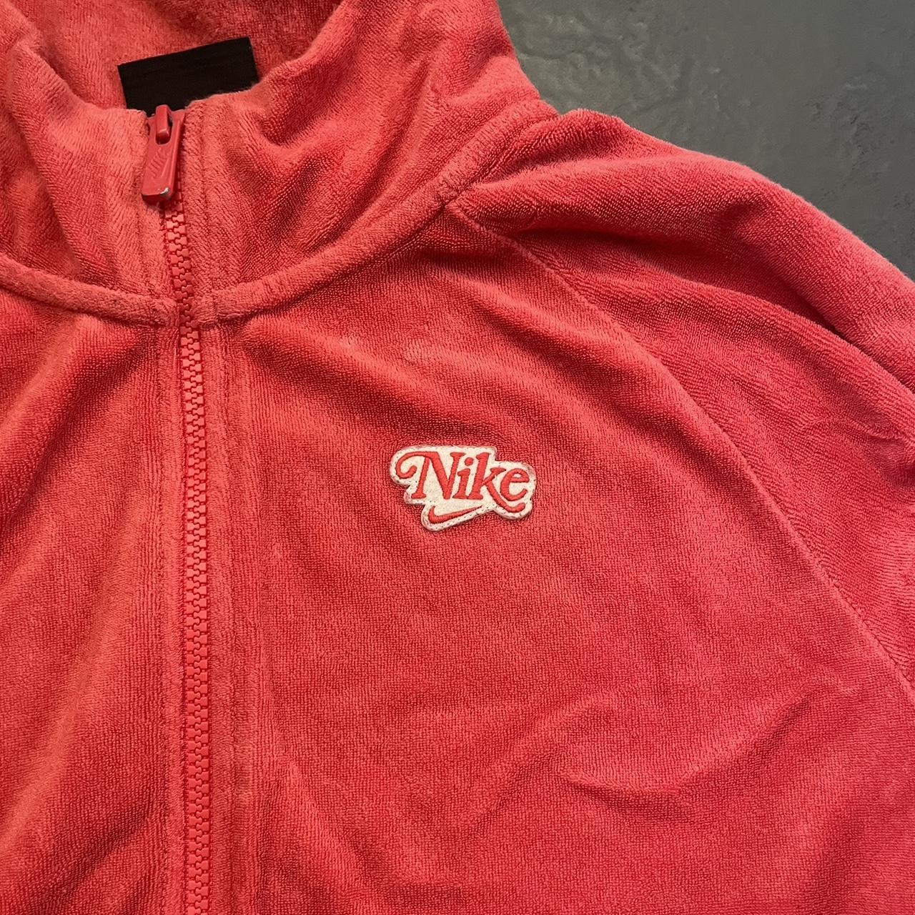 Nike Women's Red Jacket | Depop