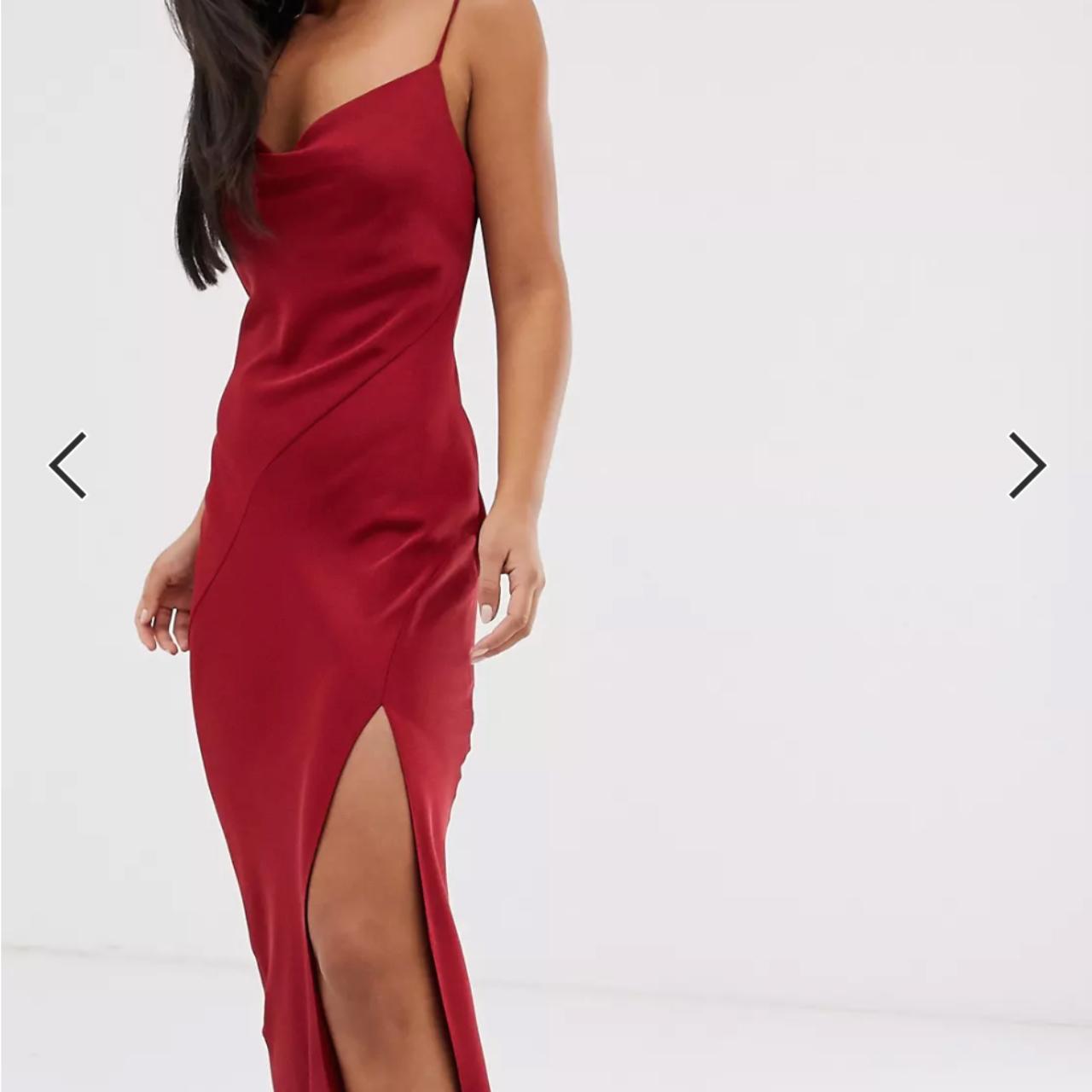 River Island Women's Red Dress | Depop