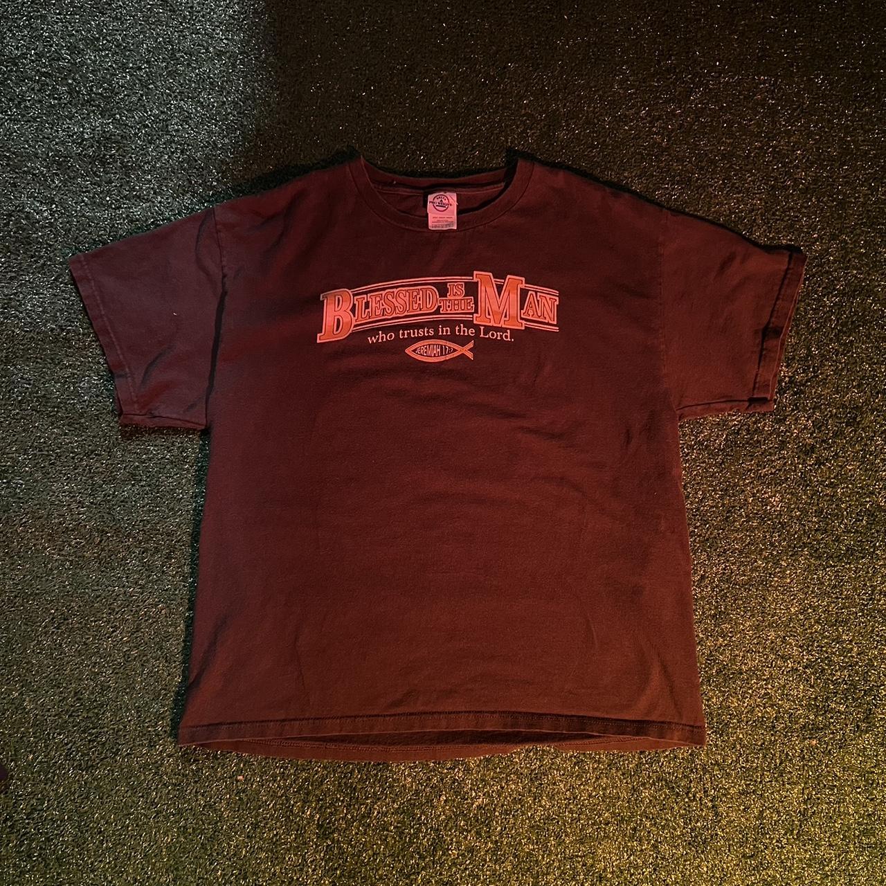 Vintage “Jeremiah 17:7” Jesus tee! #vintage... - Depop