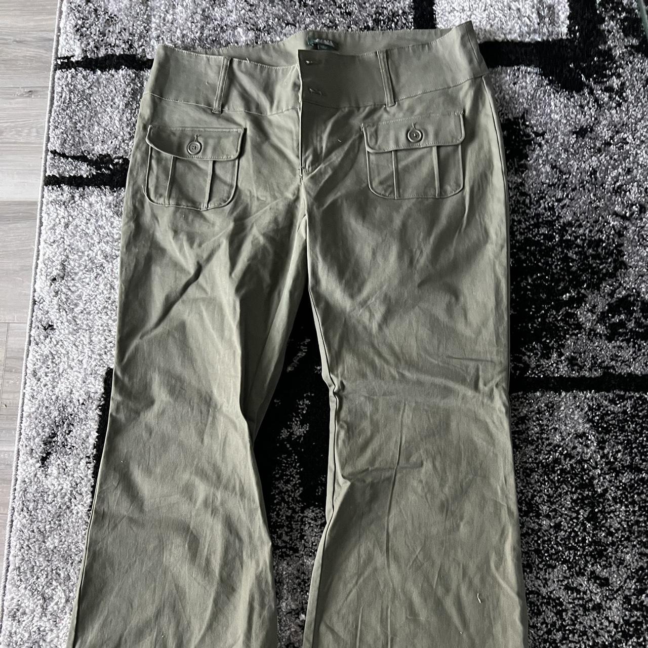 Viral low rise bootcut target pants Never worn Size 10 - Depop