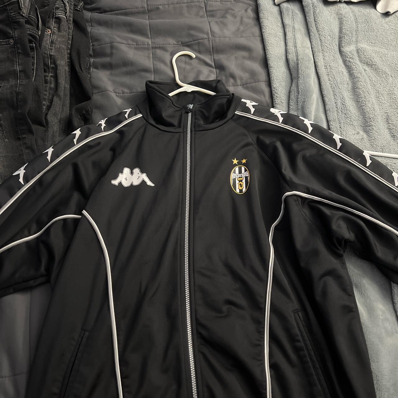 kappa jacket collab with juventus... - Depop