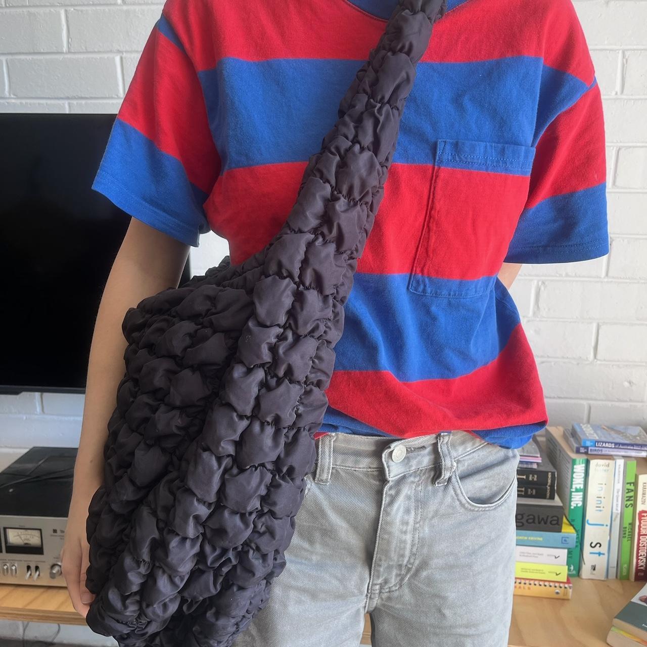 THE Cos puffer quilted oversized cross body bag!... - Depop