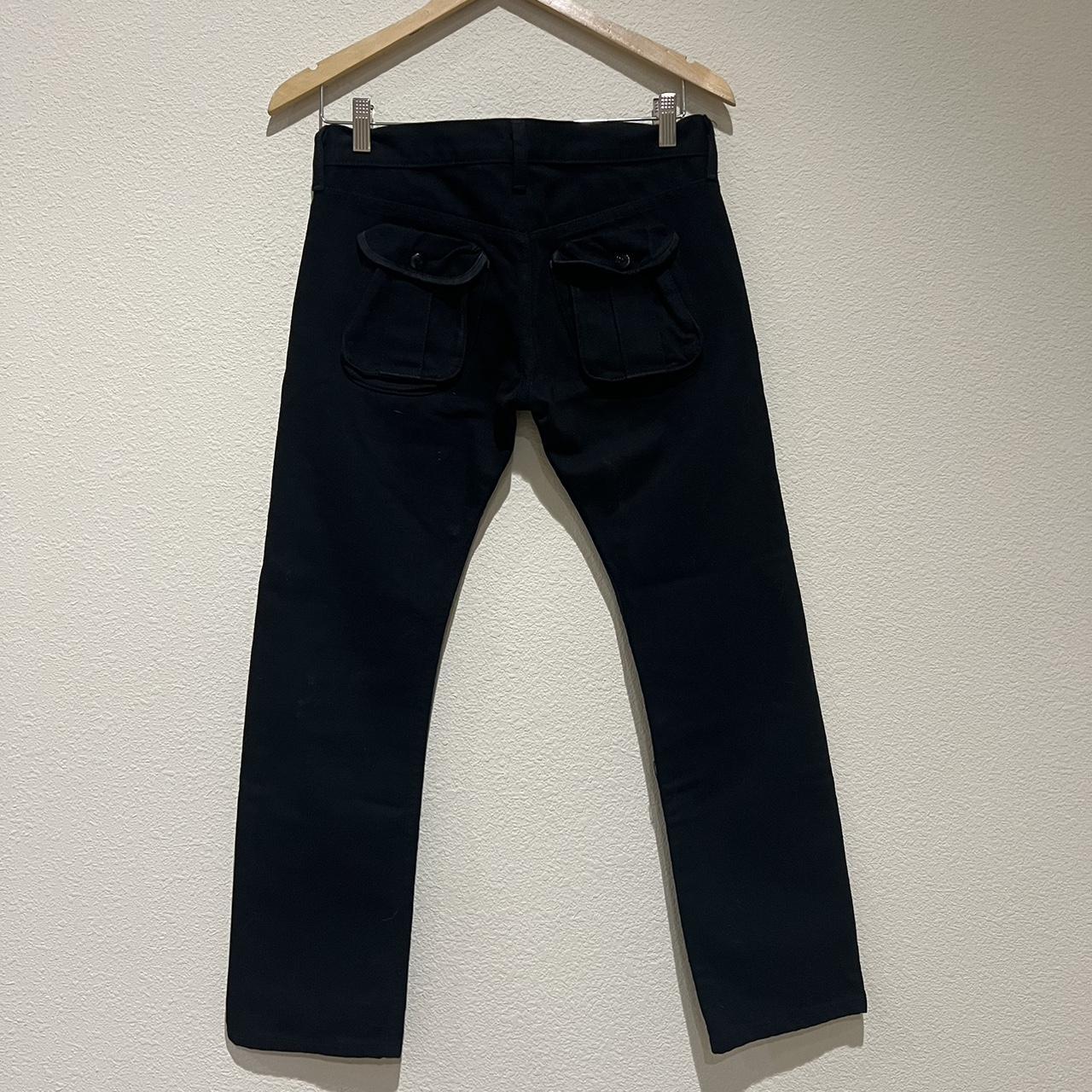 junya watanabe cdg man denim jeans ★ the pockets... - Depop