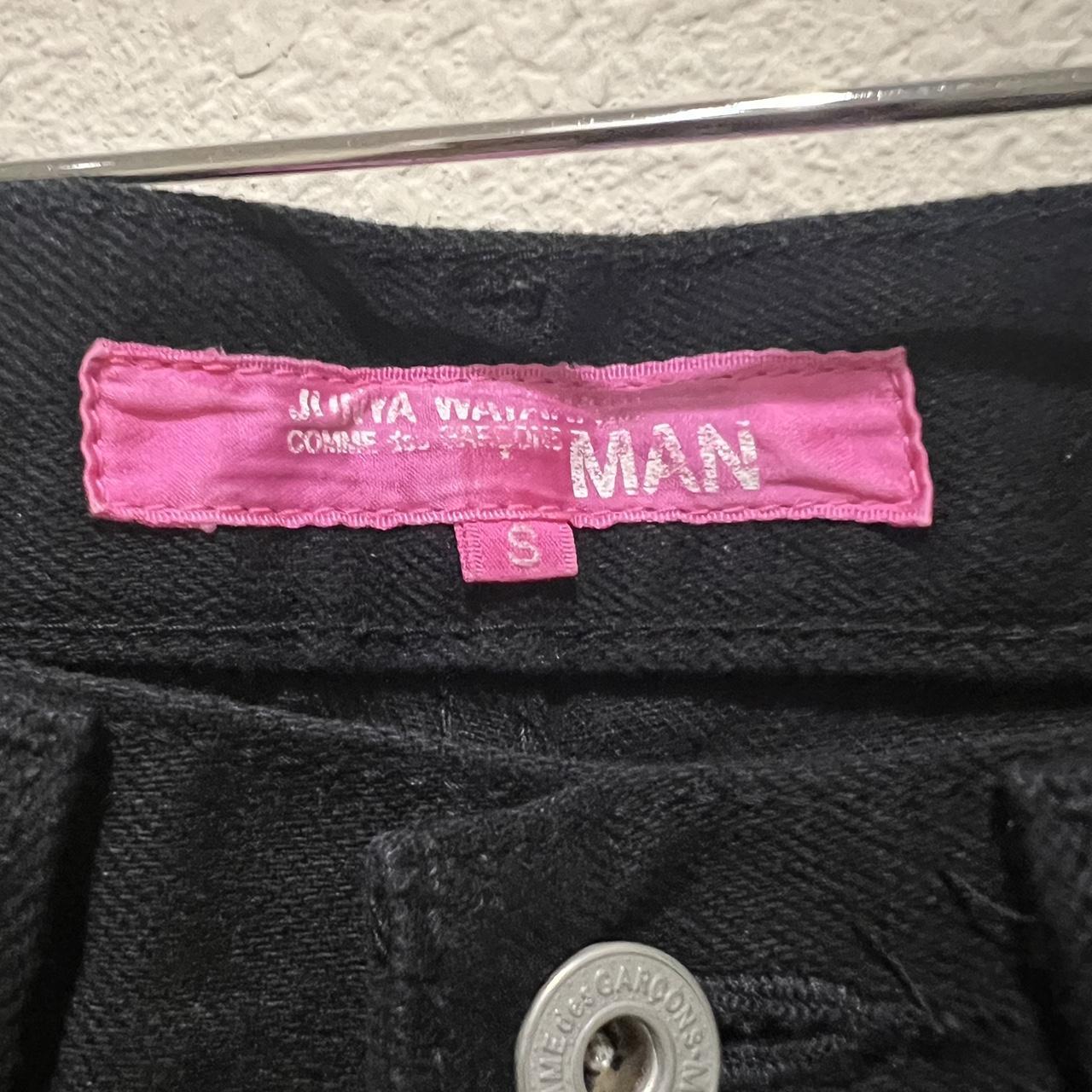 junya watanabe cdg man denim jeans ★ the pockets... - Depop