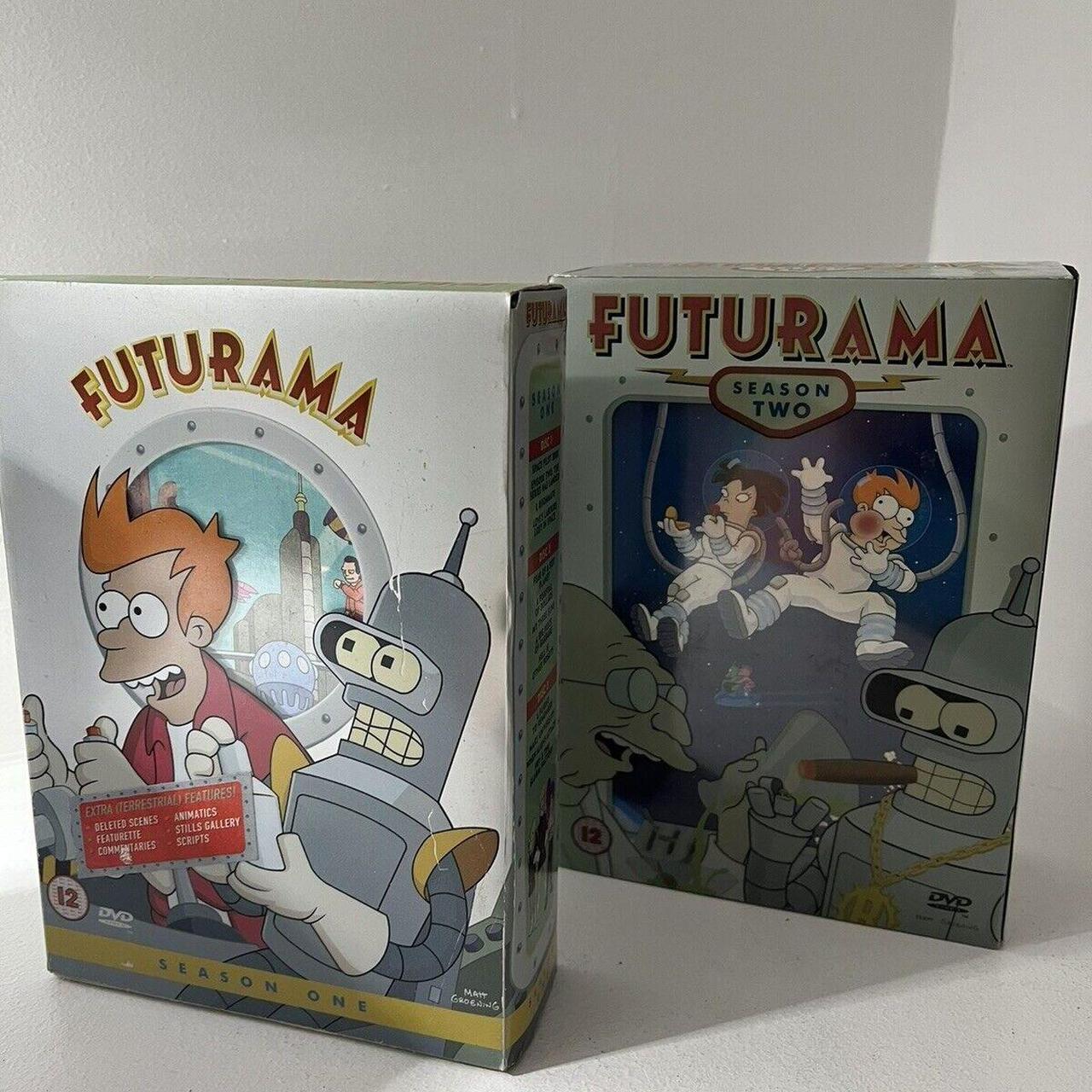 Futurama Dvd Box Sets Season 1 and season 2 great... - Depop