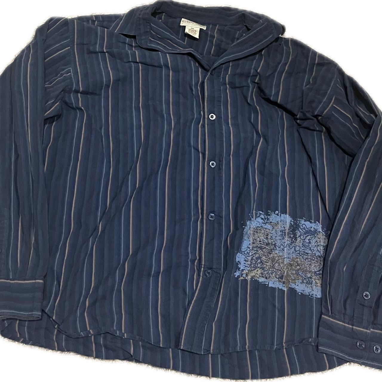 button ip shirt😰 #chiefkeef #gothmoney... - Depop