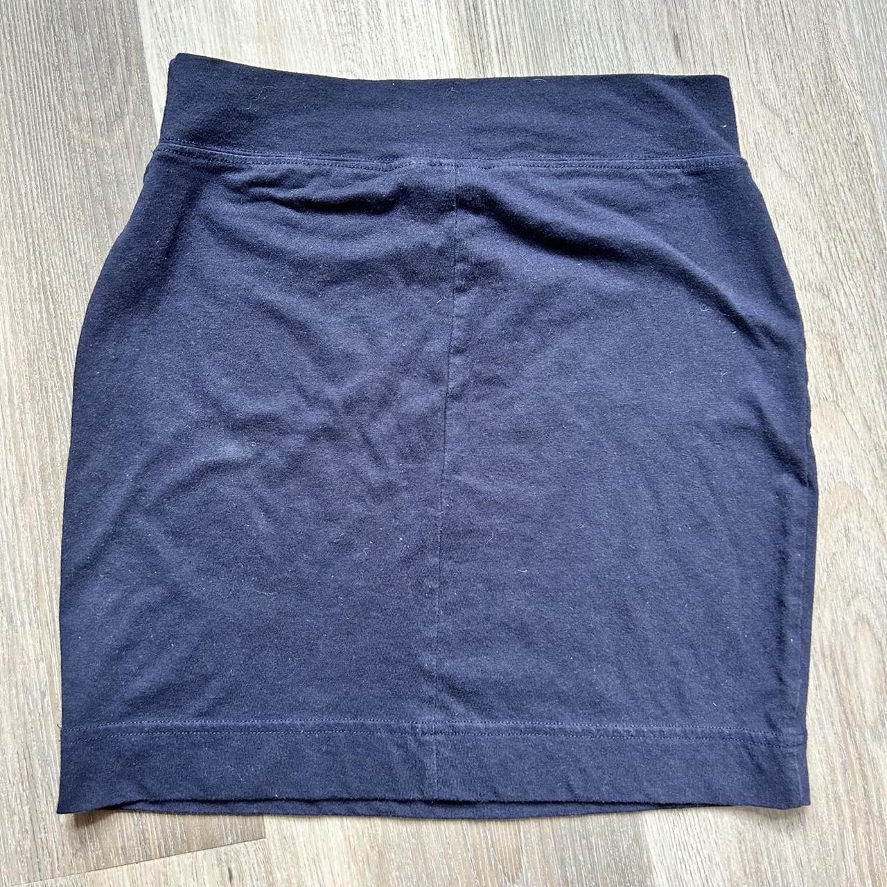 mini navy blue victoria’s secret skirt super... - Depop