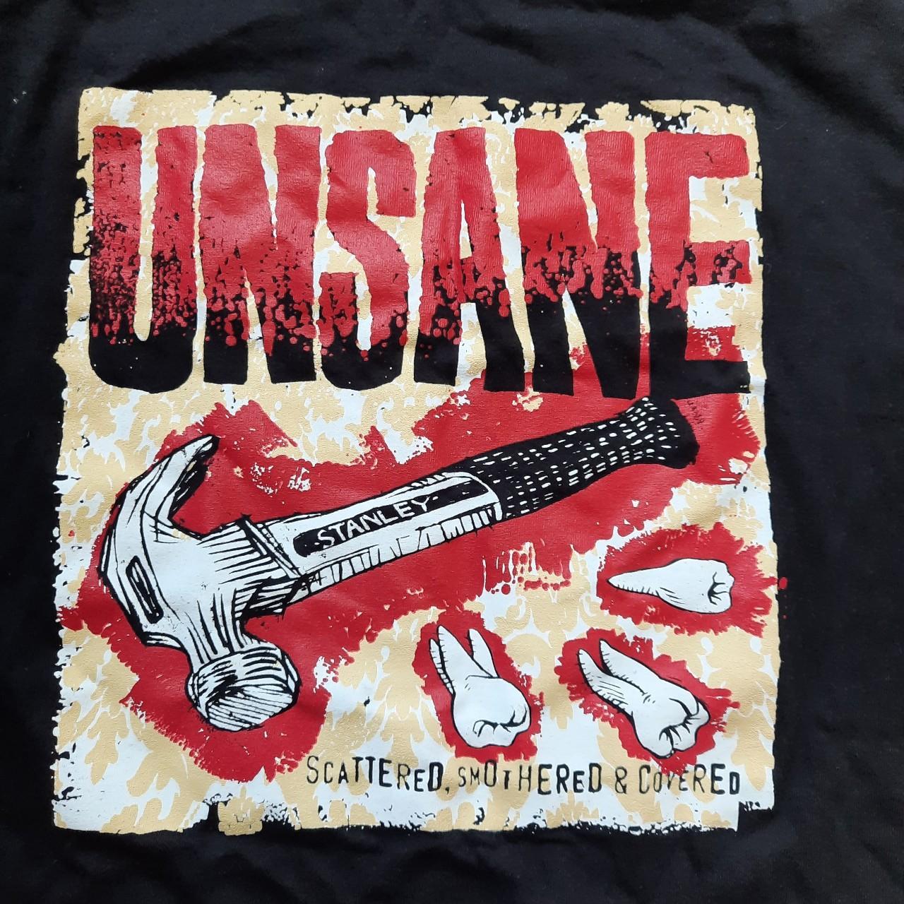 Unsane Scattered Smothered & Covered band tee,... - Depop