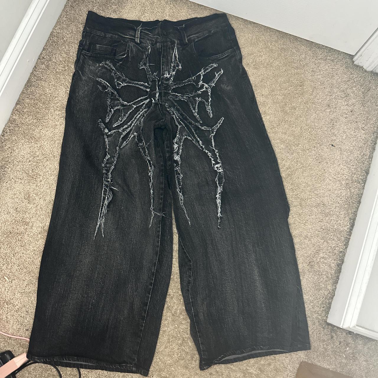 Pholoh Jeans Size XL but Fit L Waist - 19" Length -... - Depop