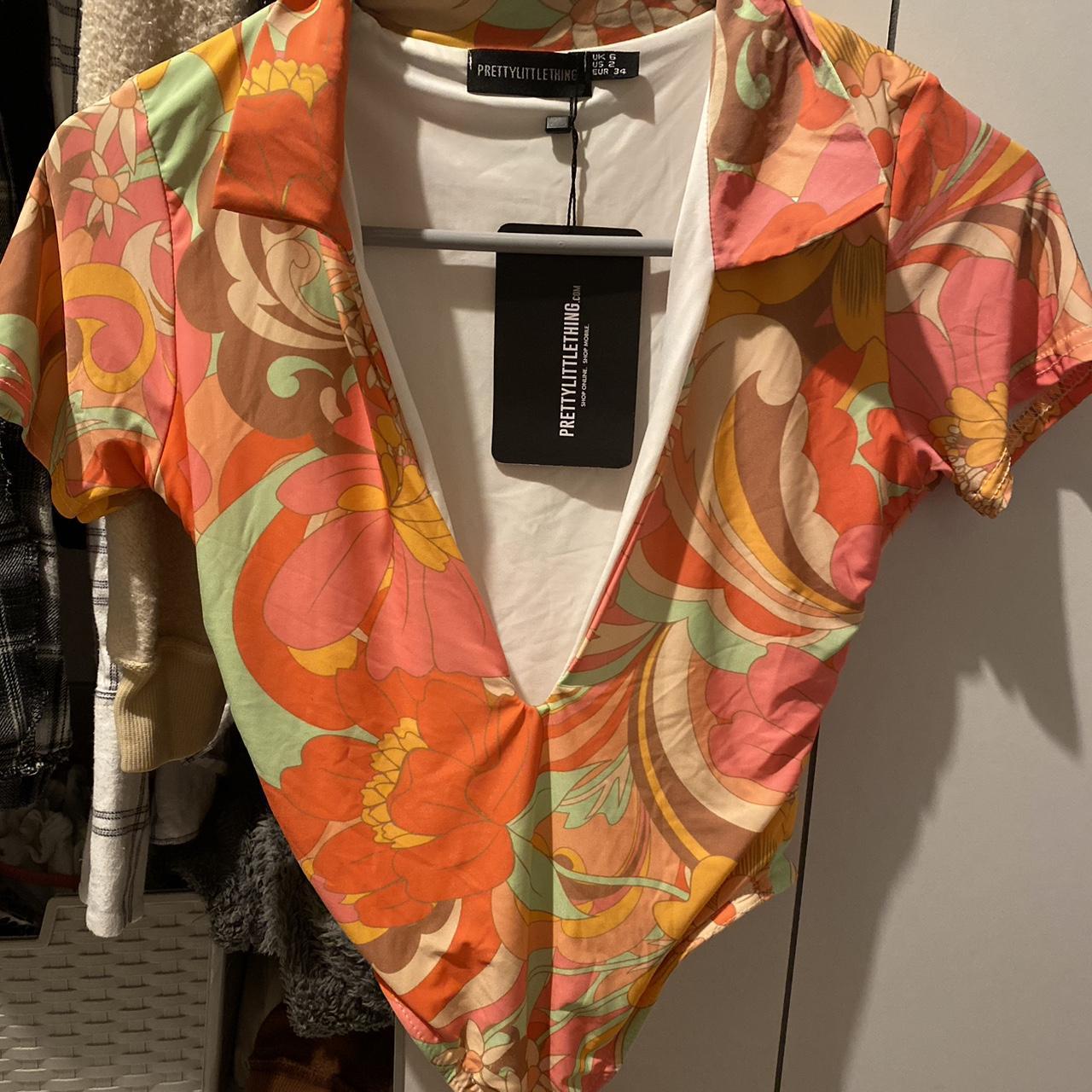 Plt high rise body suit - Depop