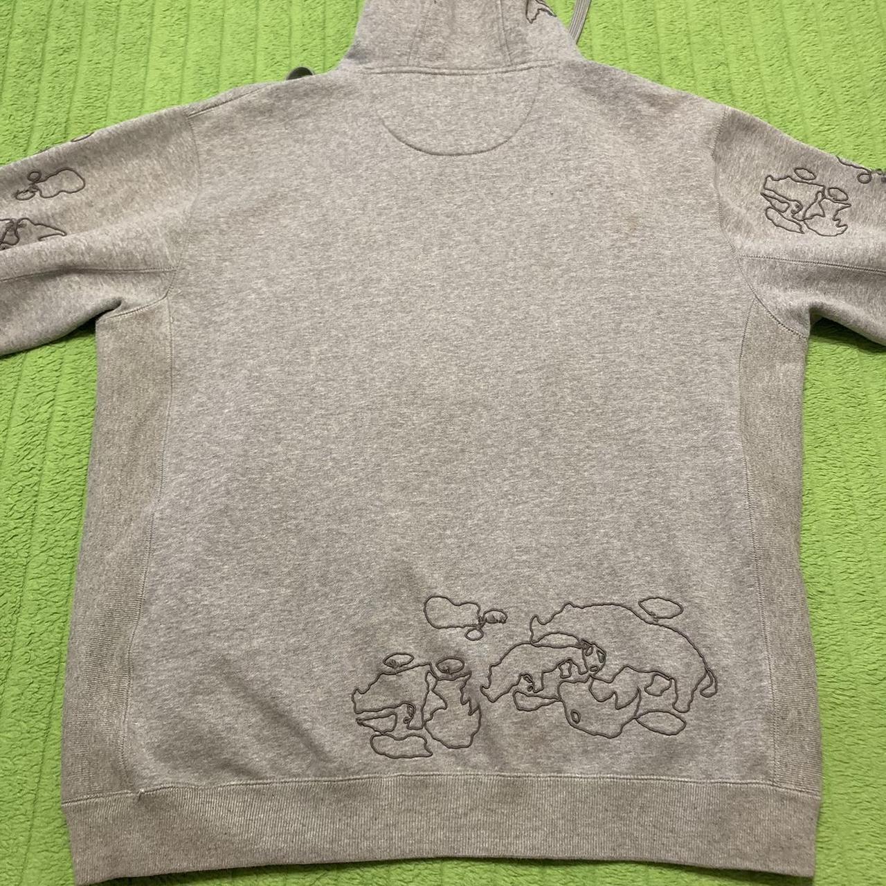 Ecko Unltd. Men's Grey and Blue Hoodie | Depop