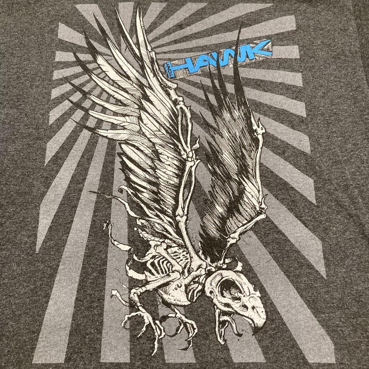 Y2k tony hawk skeleton bird birdhouse skate graphic... - Depop