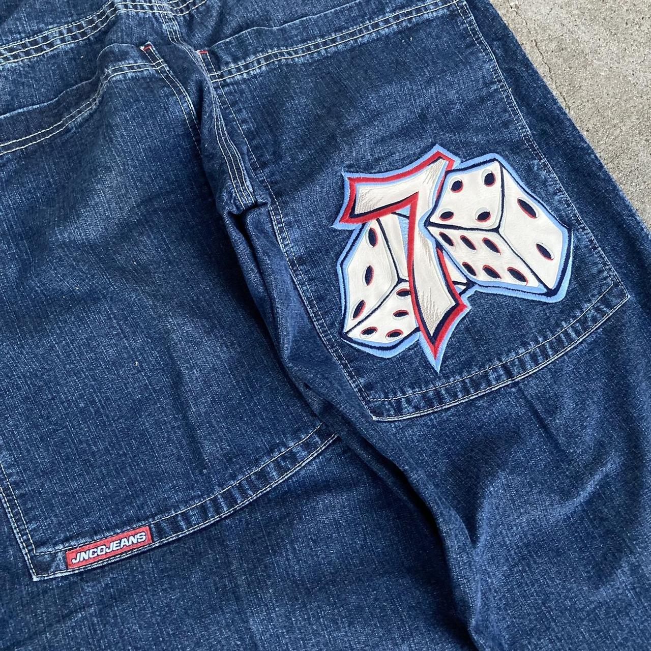 GRAIL jnco blue 7 dice perfect deadstock condition... - Depop