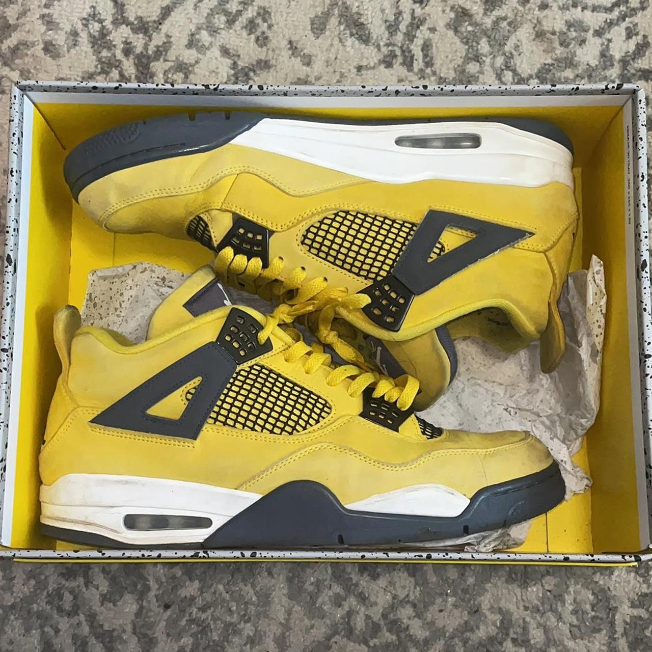 Jordan lighting 4s Condition: is very used as... - Depop