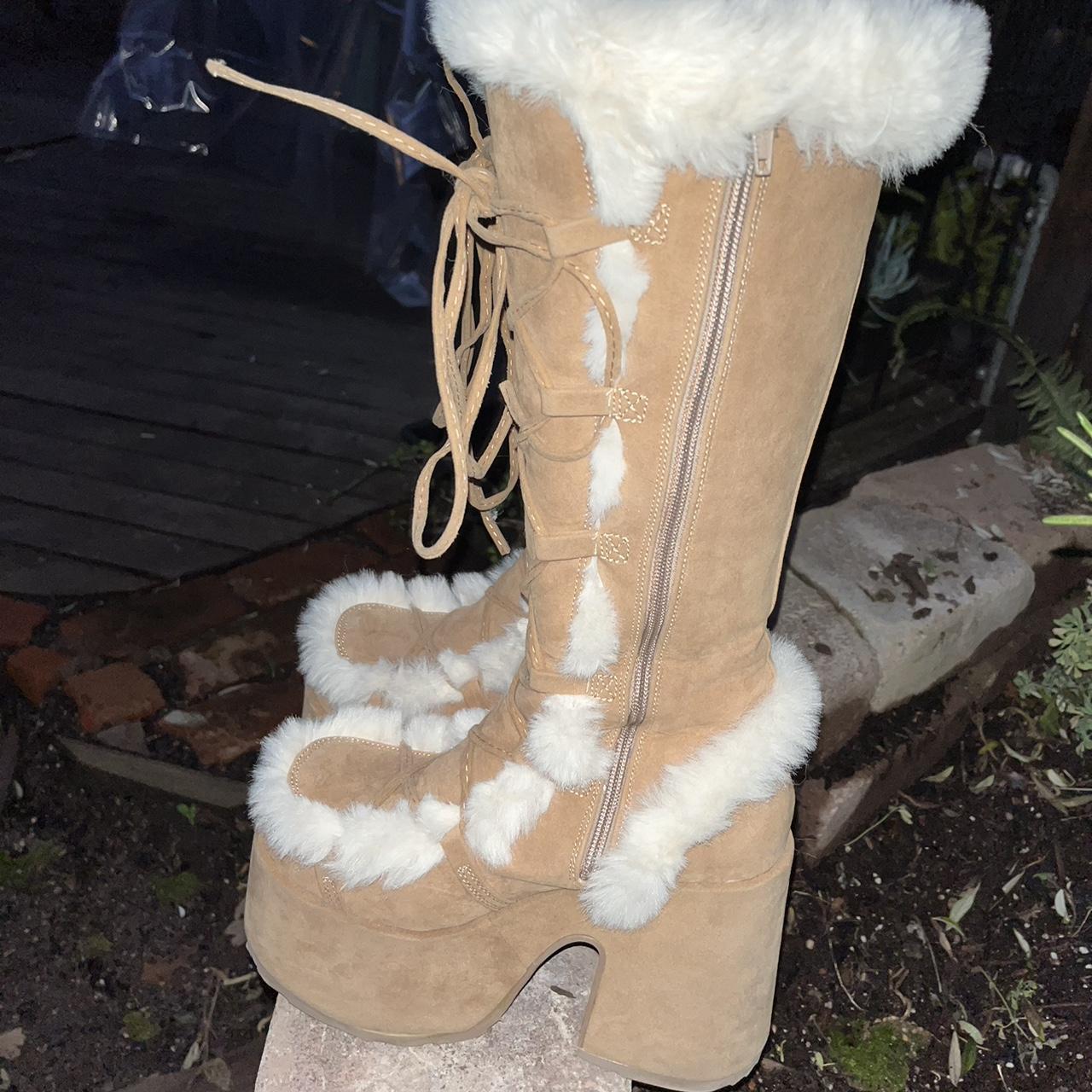 Furry Demonias Small stains on them - Depop