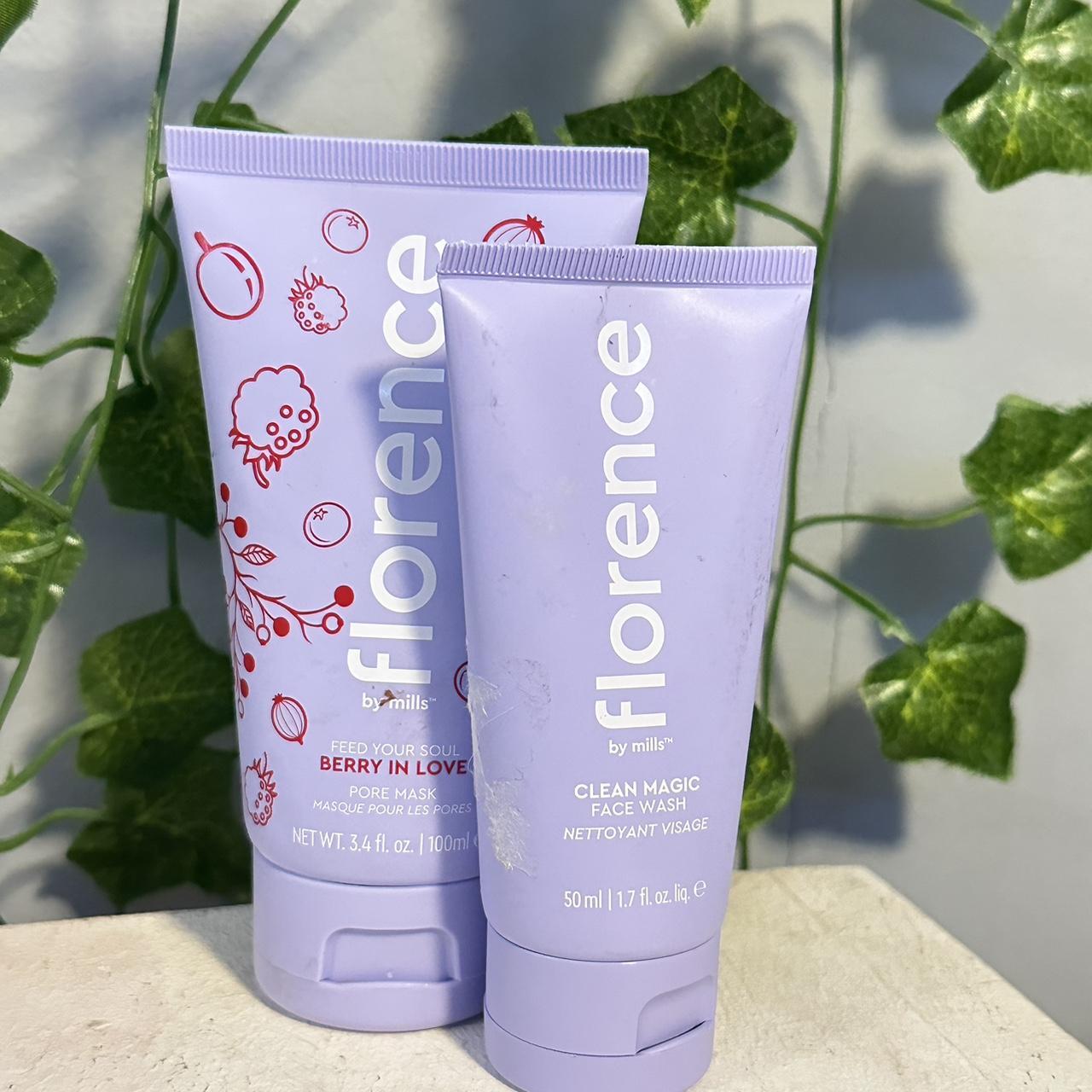 Florence by mills set:) Berry in love pore mask &... - Depop